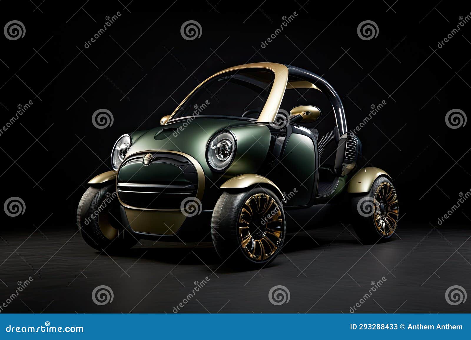 Mini Mobility Introduces a Perfect Three-Wheel Mini Car Stock Image ...