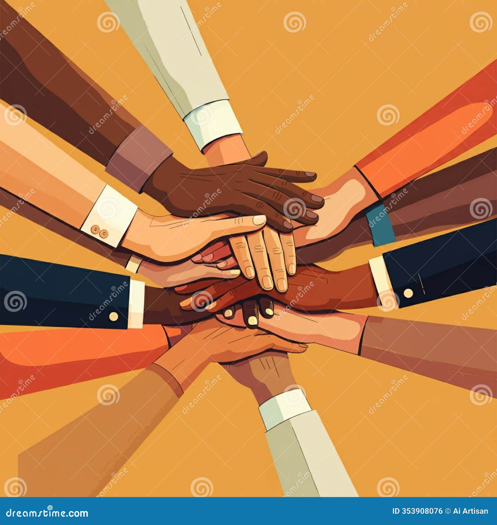 Group Cohesion Line Icons Collection. Unity, Solidarity, Collaboration ...