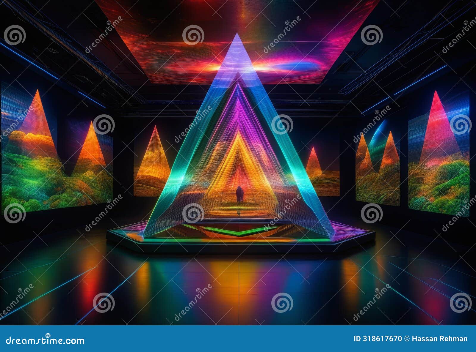 Unveiling the Pulsating Mystique of Alien Holography Stock Illustration ... Unveiling the Pulsating Mystique of Alien Holography Stock Illustration ...