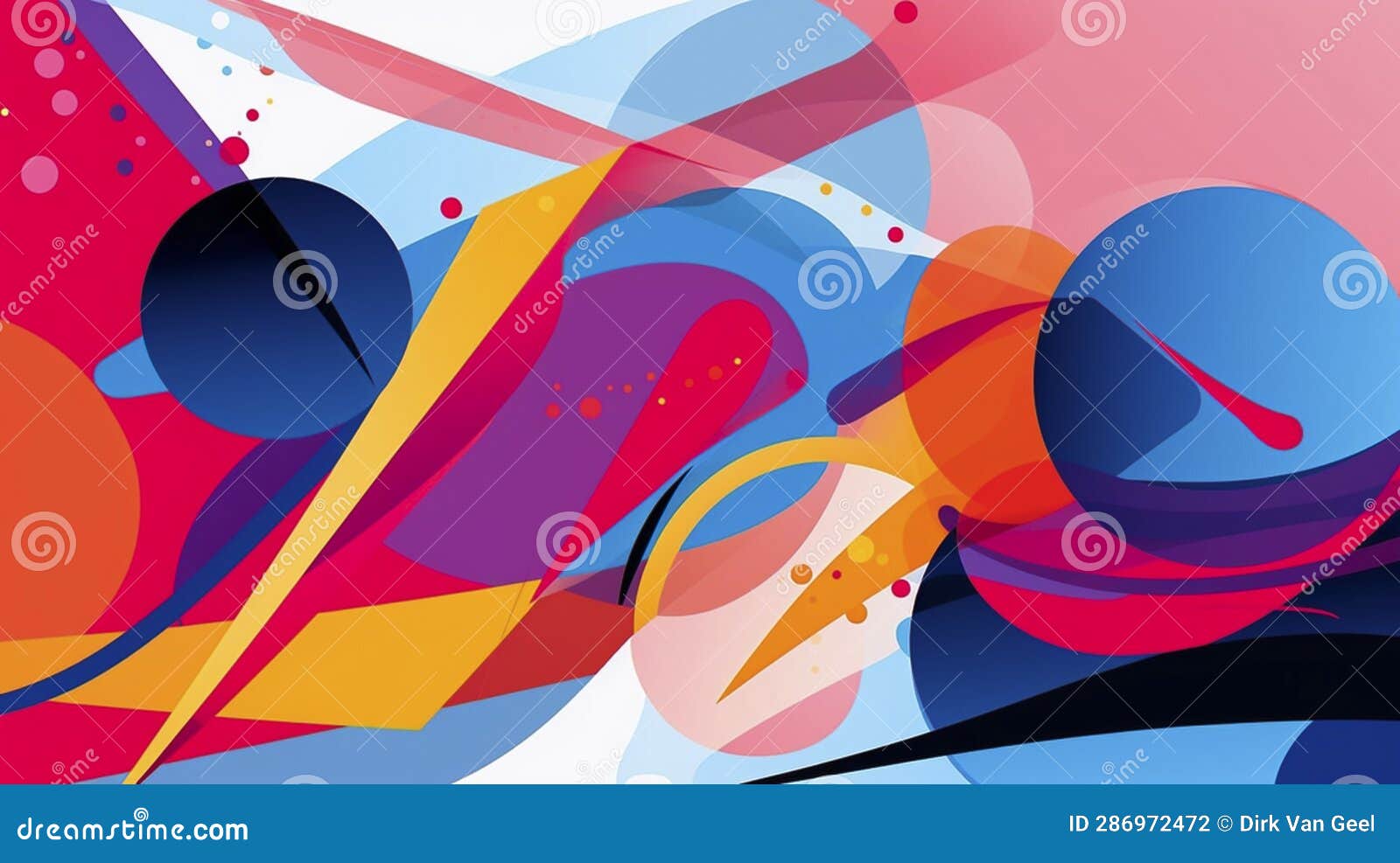 AI Generated, Vector Illustration Brutal Background Saturated Bright ...