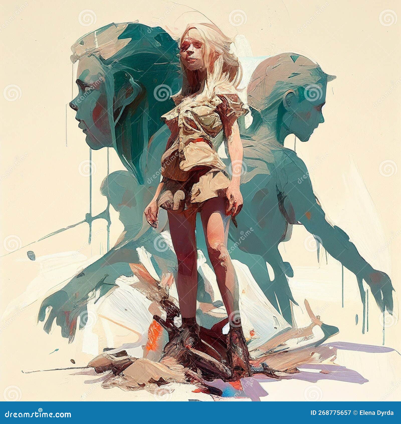 AI Generated Visualizing Chaos and Disorder, Depicting of Confusion ... AI Generated Visualizing Chaos and Disorder, Depicting of Confusion ...