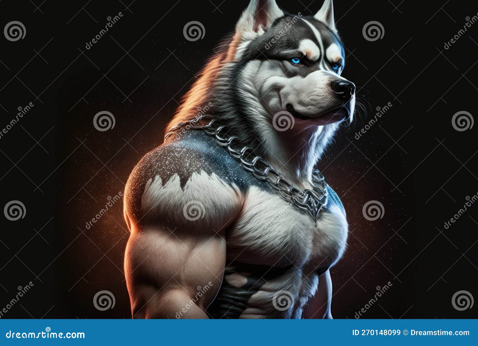 Ai Generated Wallpaper Of A Strong Husky Bodybuilder, Generative Ai ... Ai Generated Wallpaper Of A Strong Husky Bodybuilder, Generative Ai ...