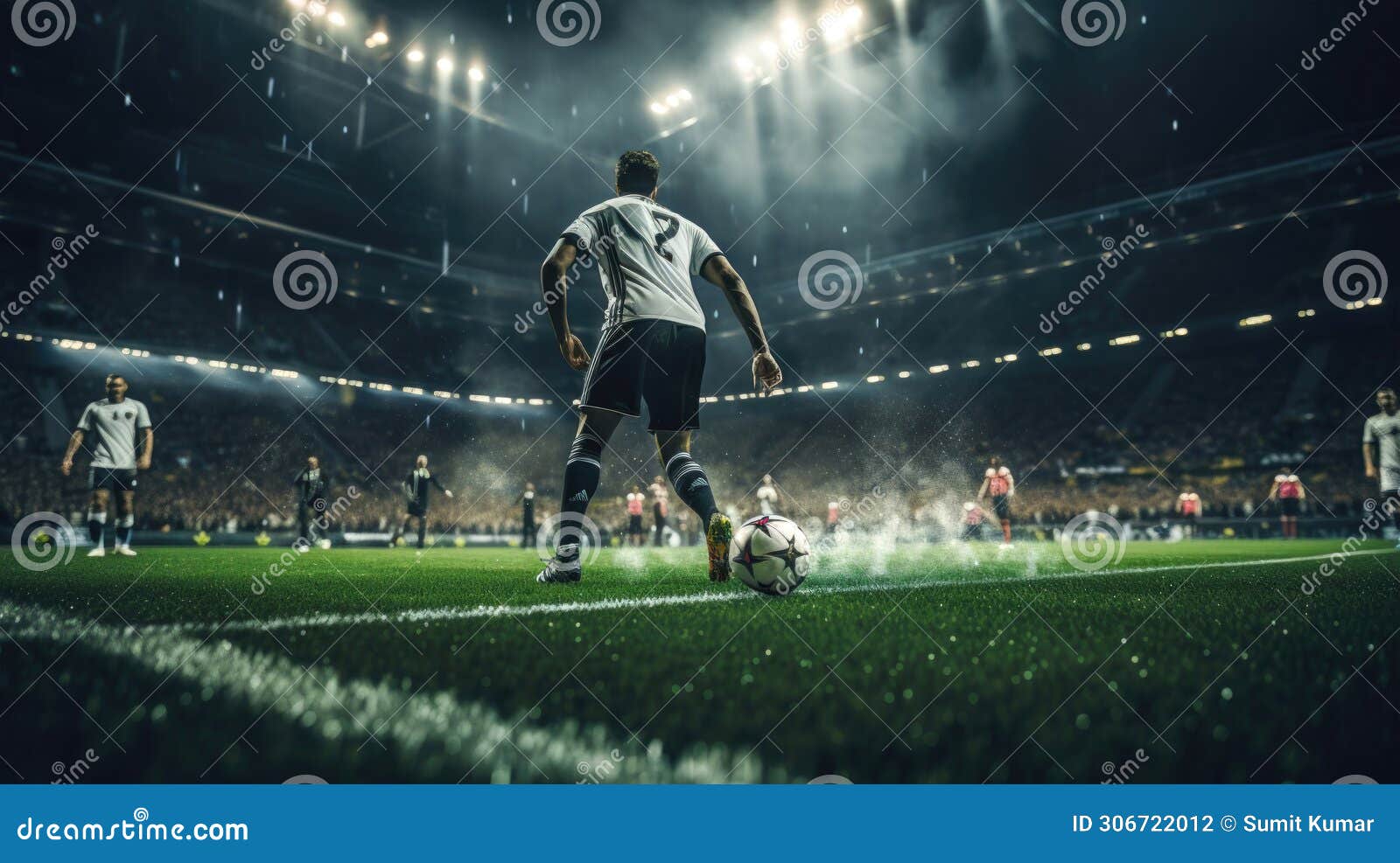 AI Generated Perfect Penalty Corner Executed by Coordinated Players ...