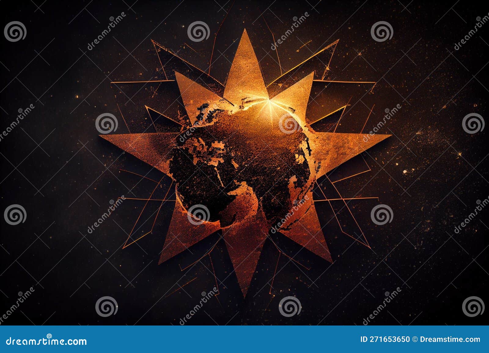 World Map Unity, Made with Generative AI Stock Illustration ...