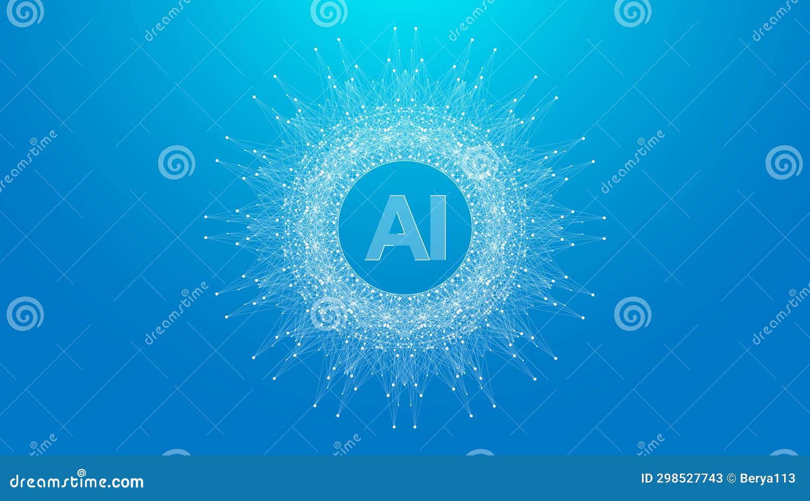 AI Generative Banner Concept In The Digital Style. Generative Ideas ...