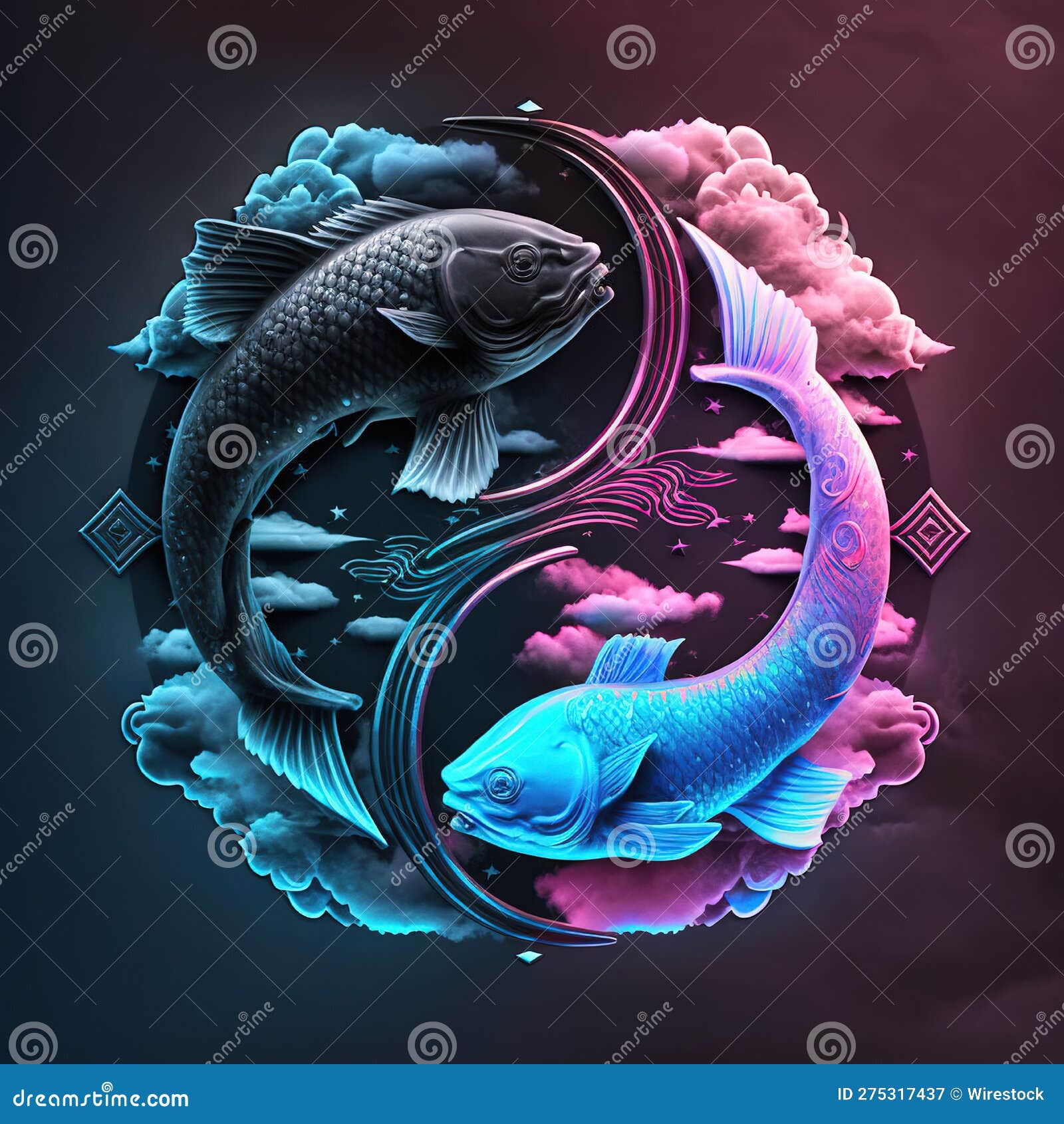 Pisces Fish Art Pisces Fish Art