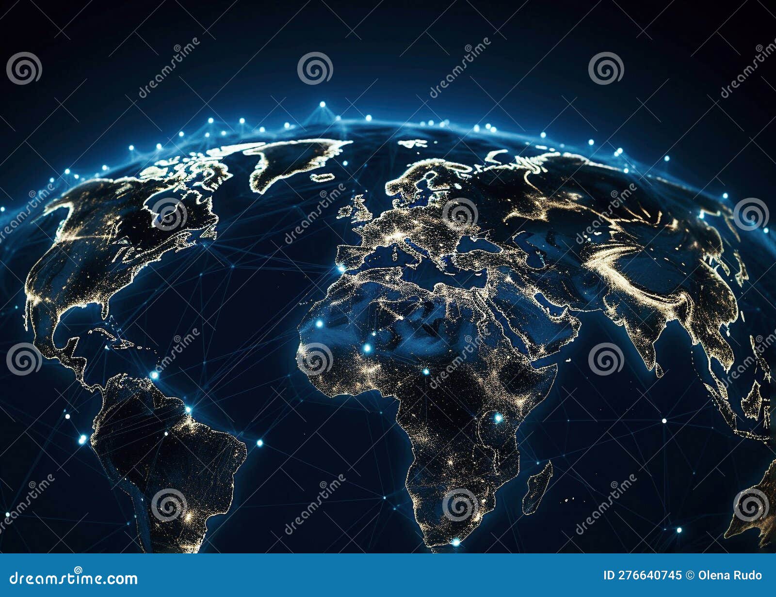 AI Generative. Global Communication Network Concept Network Dots ... AI Generative. Global Communication Network Concept Network Dots ...