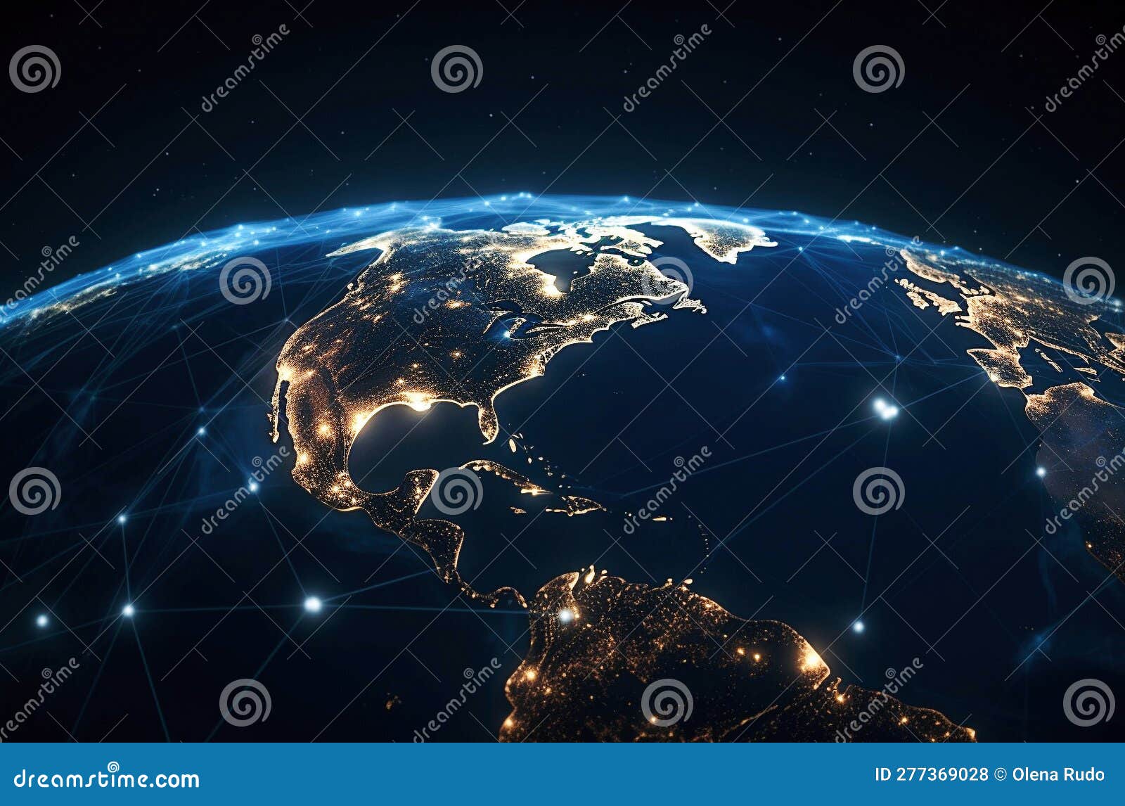 AI Generative. Global Communication Network Concept Network Dots ... AI Generative. Global Communication Network Concept Network Dots ...