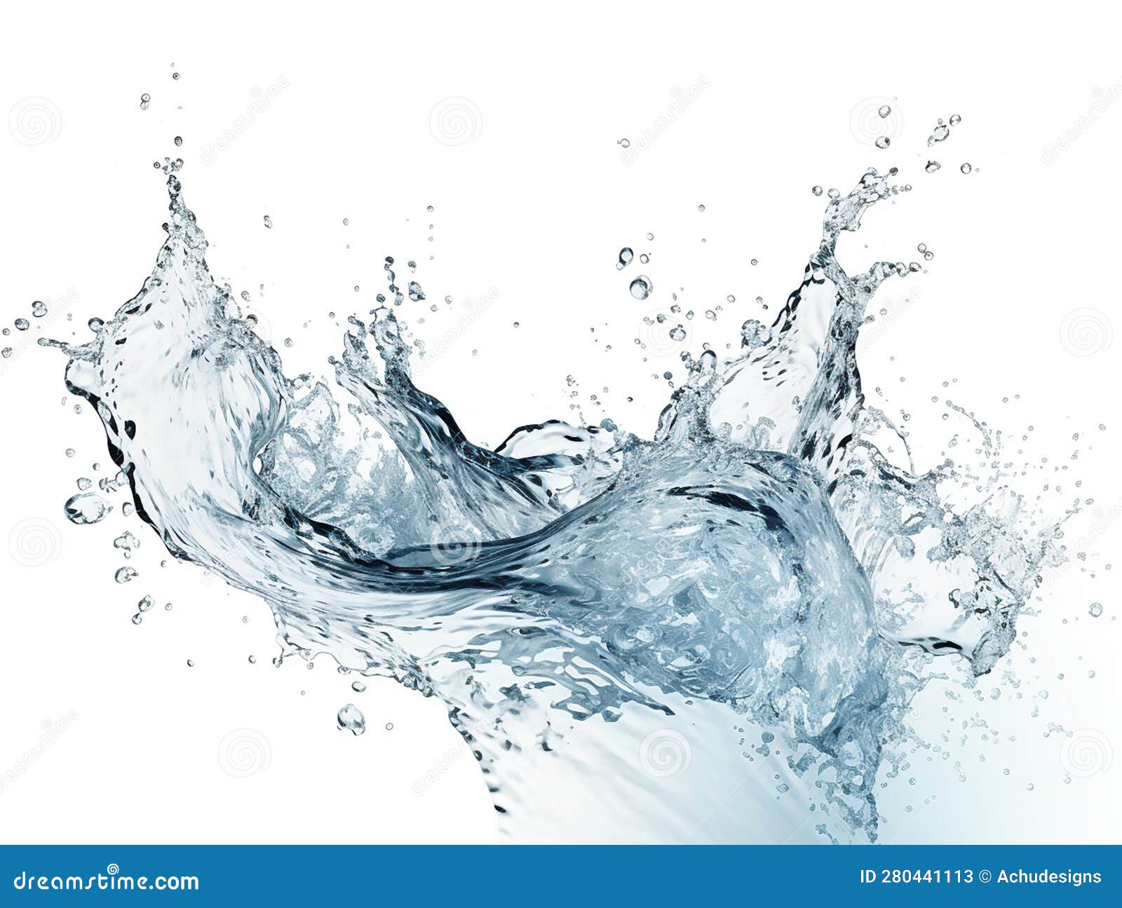 Water Splash Abstract Background Stock Illustration - Illustration of ...