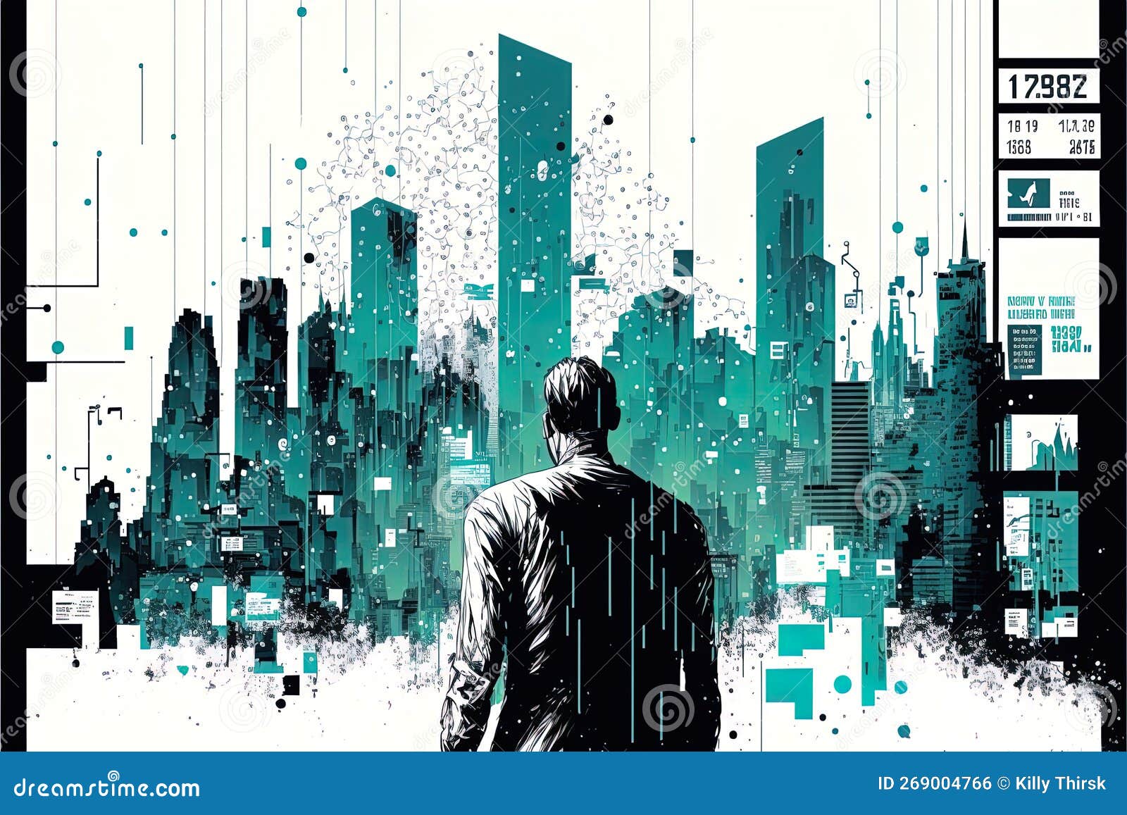 Ai Generative Image: Visualize Success - Business Graph And Chart ...