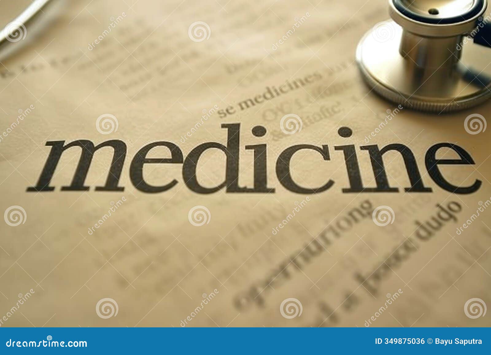 Generative AI Stethoscope And Rescription Form Lying On Table With And ...