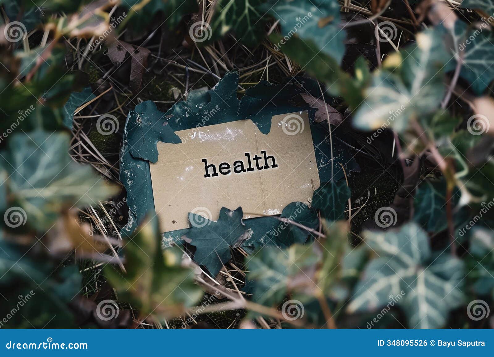 Ai Generative Paper with the Word Health Stock Illustration ...