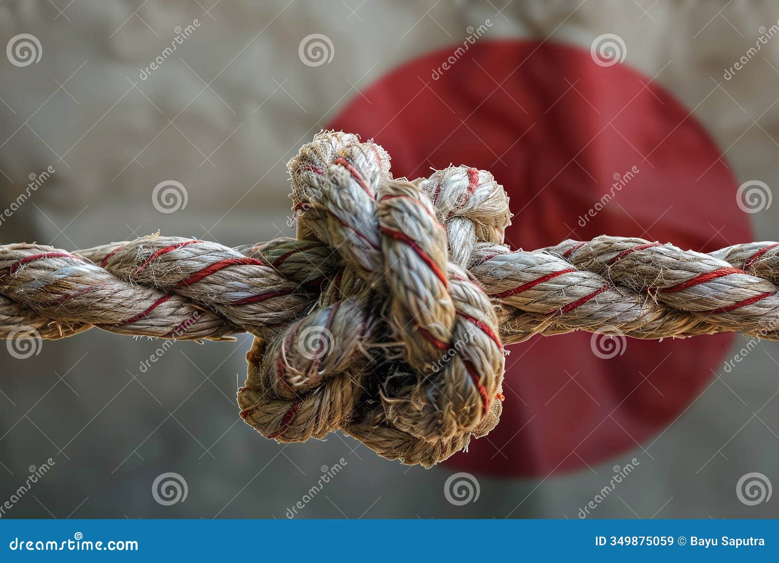 Ai Generative Rope In The Gloomy Forest Tree Royalty-Free Stock ...