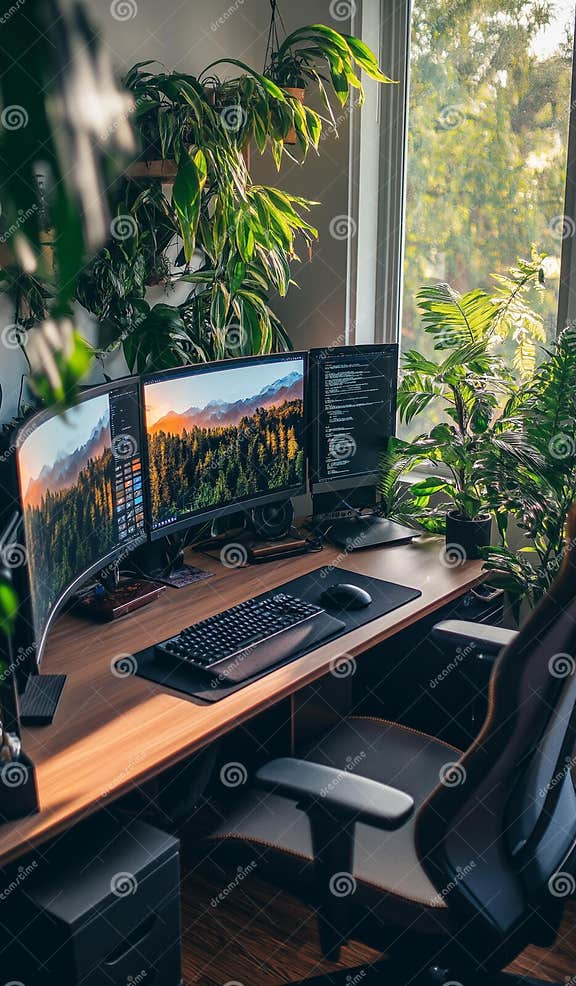 AI Generator Image of Computer of an Architectural Structure Design ...