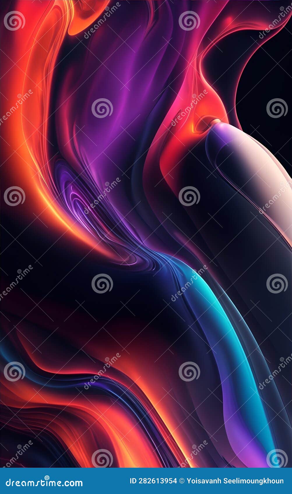 AI Generator Wallpaper for Background Graphic Stock Illustration ...