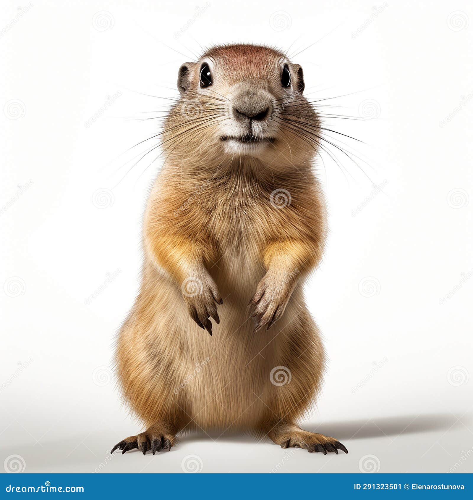 A gopher isolated stock image. Image of richardson, nature - 291323501