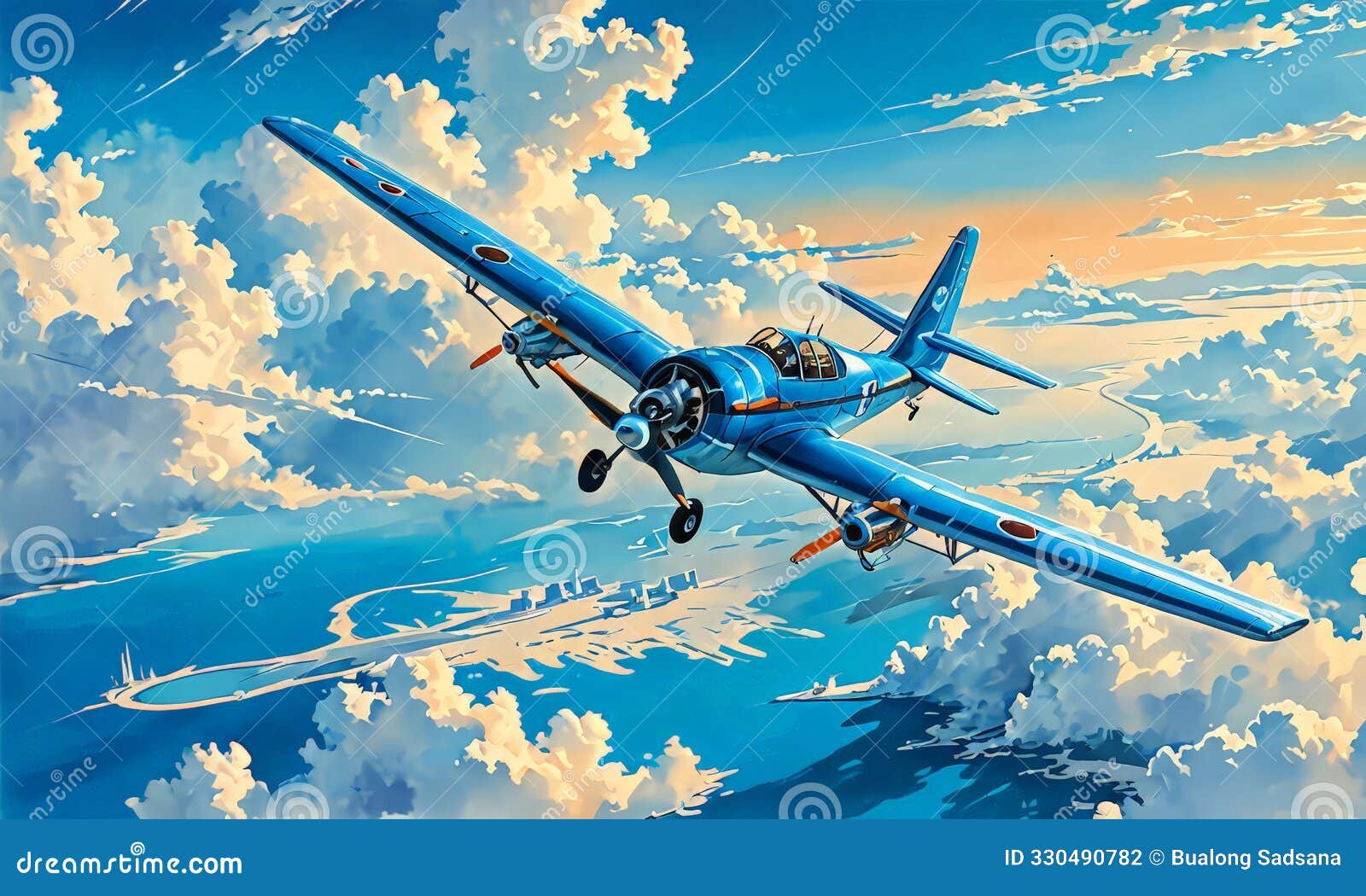 3D Blue Plane Cubes Groupd Stairs Puzzle Isolated On White Background ...