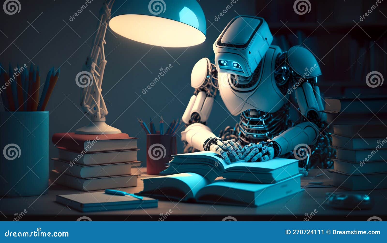 Ai Humanoid Robot,artificial Intelligence or Machine Learning Concepts ...