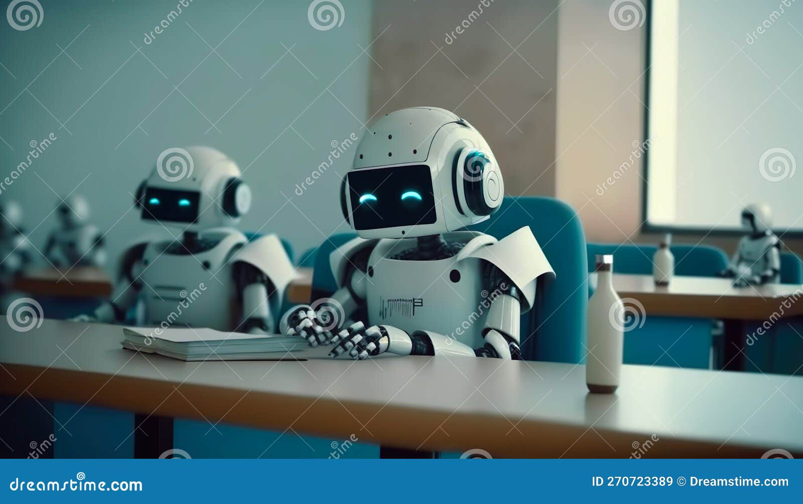 Ai Humanoid Robot,artificial Intelligence or Machine Learning Concepts ...