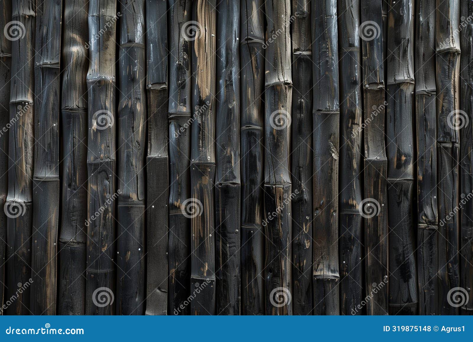 Bamboo Wall Or Bamboo Fence Texture. Stock Photography | CartoonDealer ...