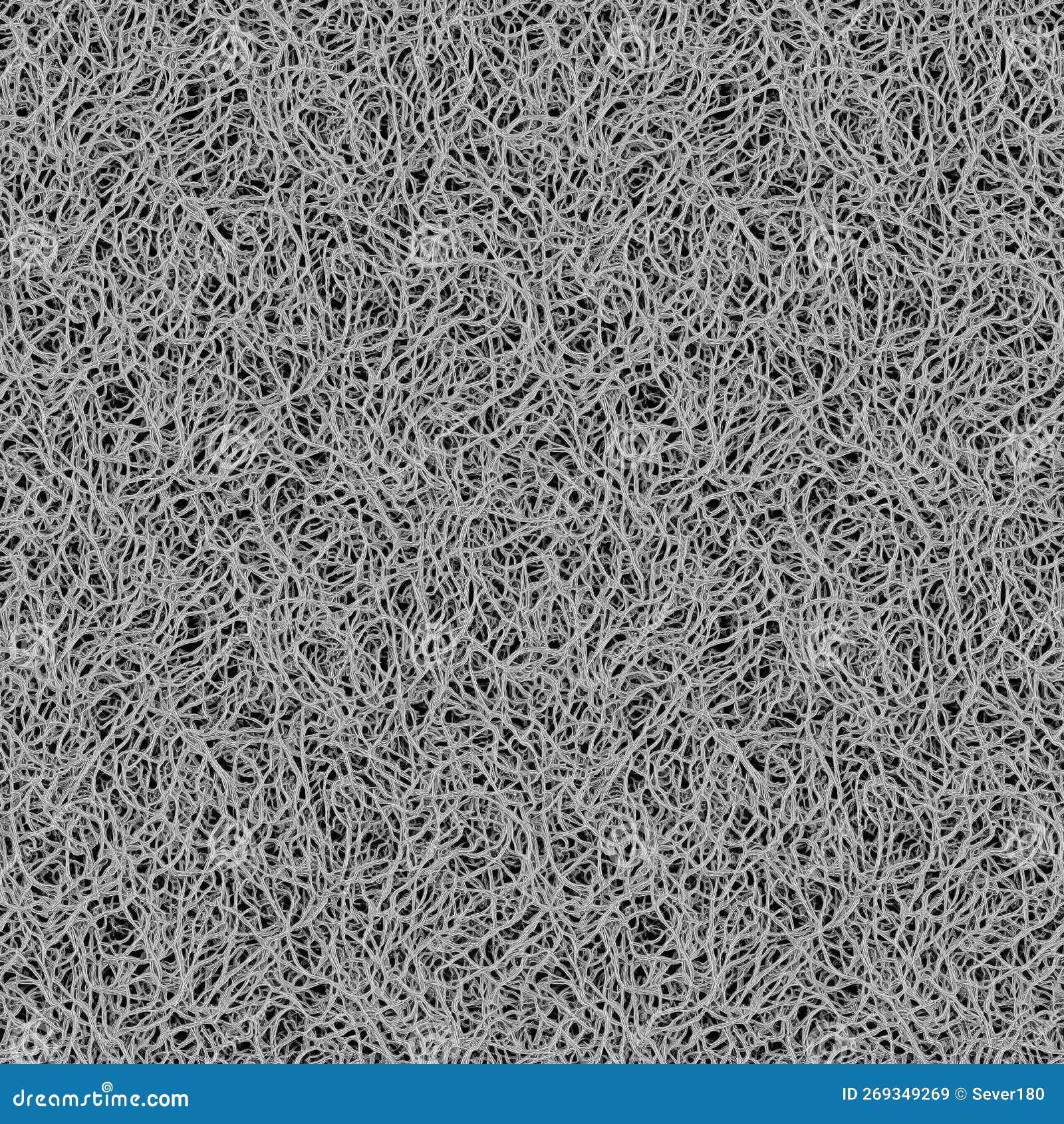 AI Illustration. Seamless Texture. Intertwining White Threads On A ...