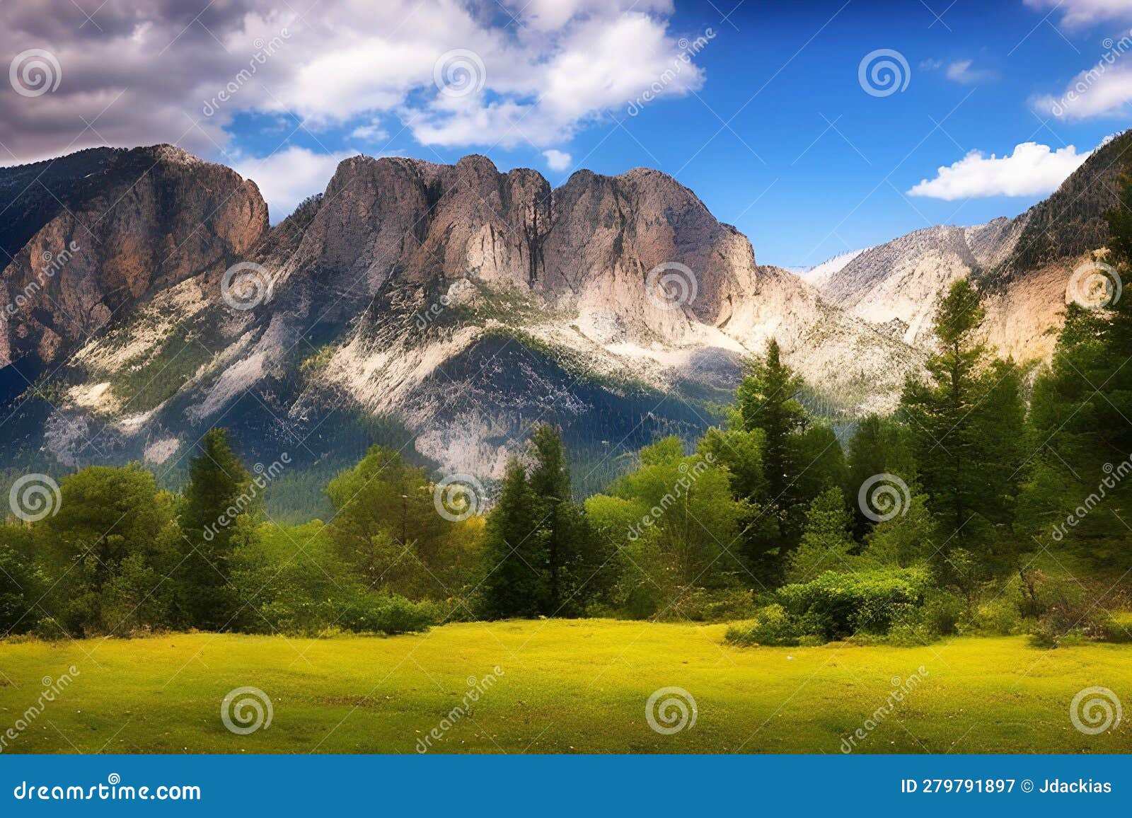 AI Image of Brown Color Rock Mountain Stock Illustration - Illustration ...