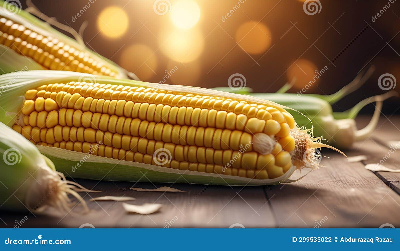 Corn stock illustration. Illustration of boiled, barbecue - 299535022