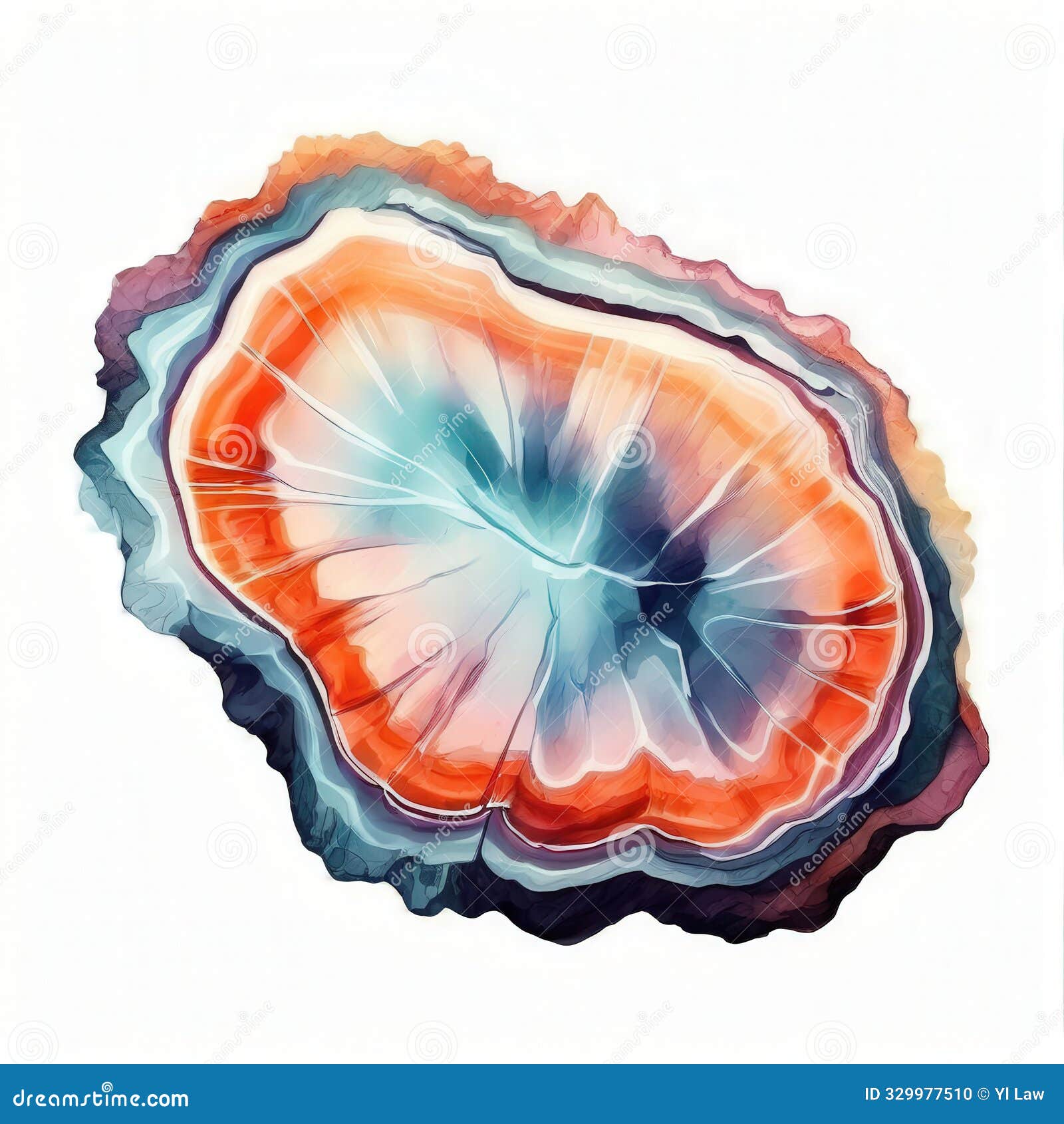 The AI Image Generator, Agate Stone Slices Editorial Image - Image of ...