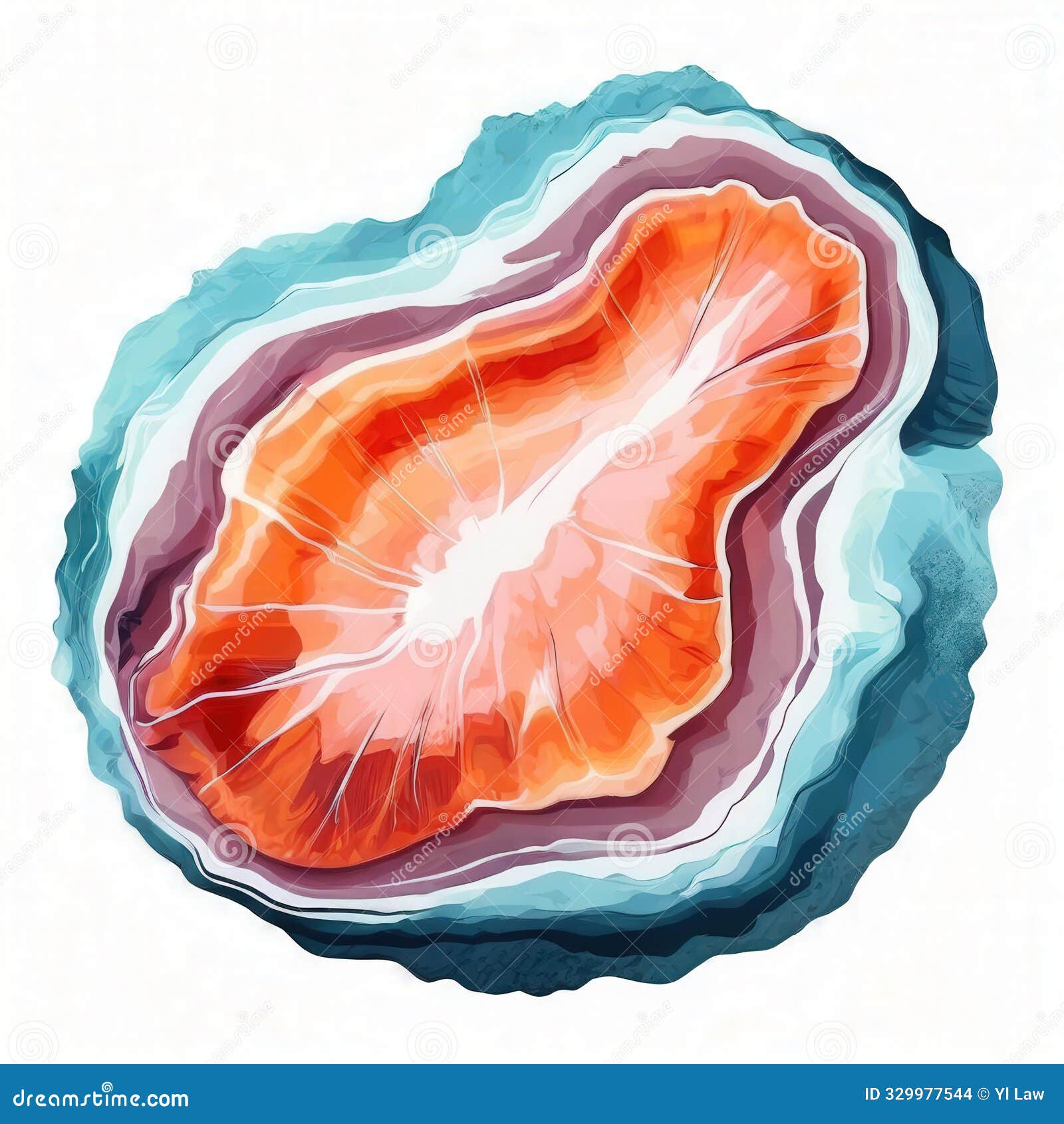 The AI Image Generator, Agate Stone Slices Editorial Stock Image ...