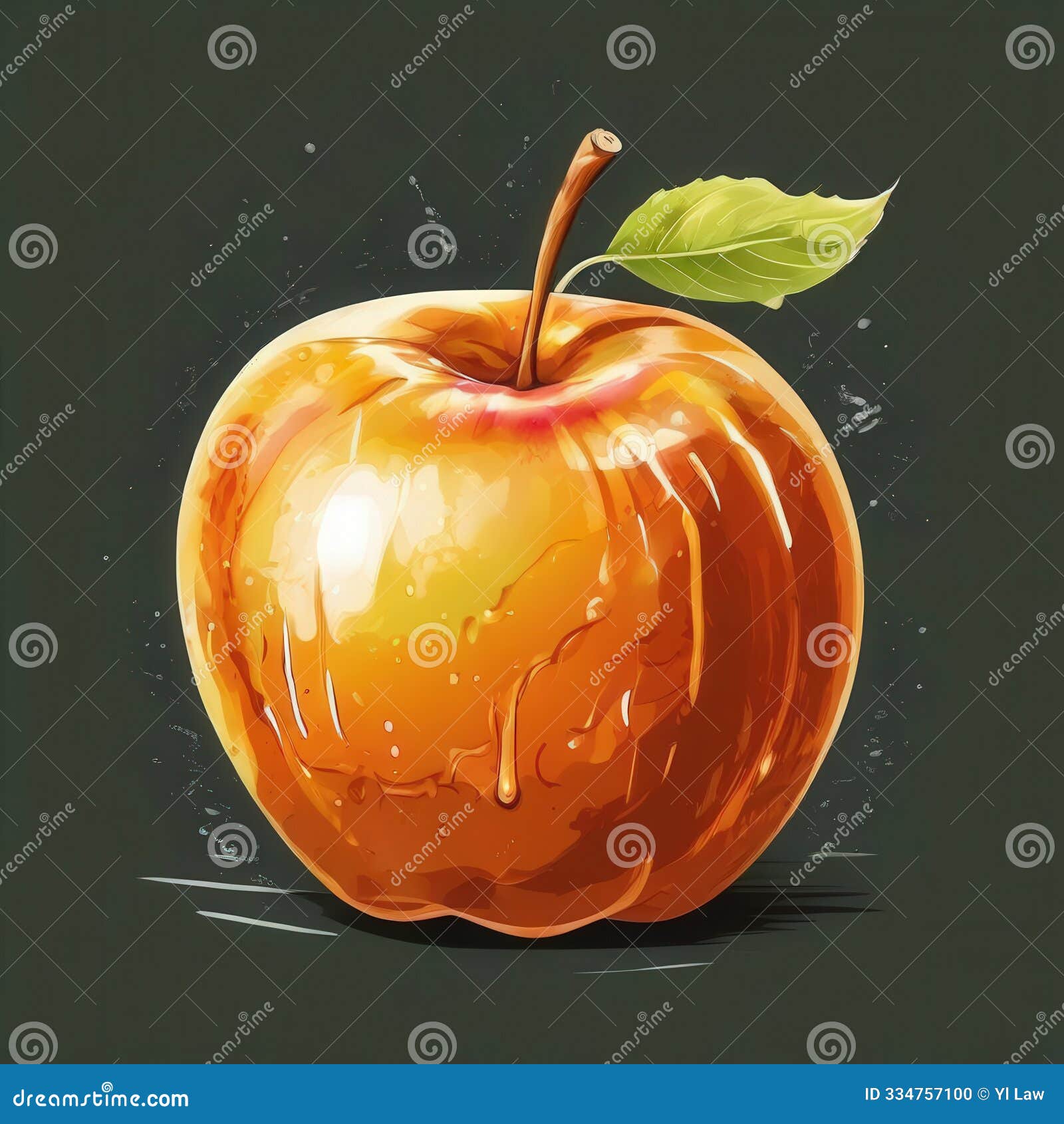 The AI Image Generator, Apple Isolated on Transparent P Editorial Image ...