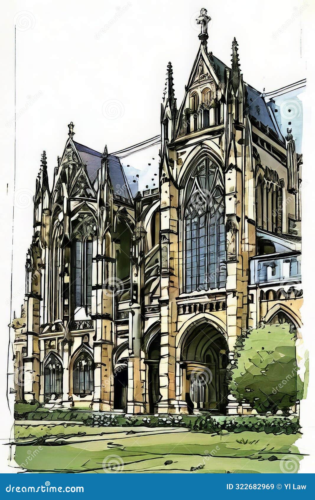 AI Image Generator, Detailed Architectural Elements of Notre-Dame ...