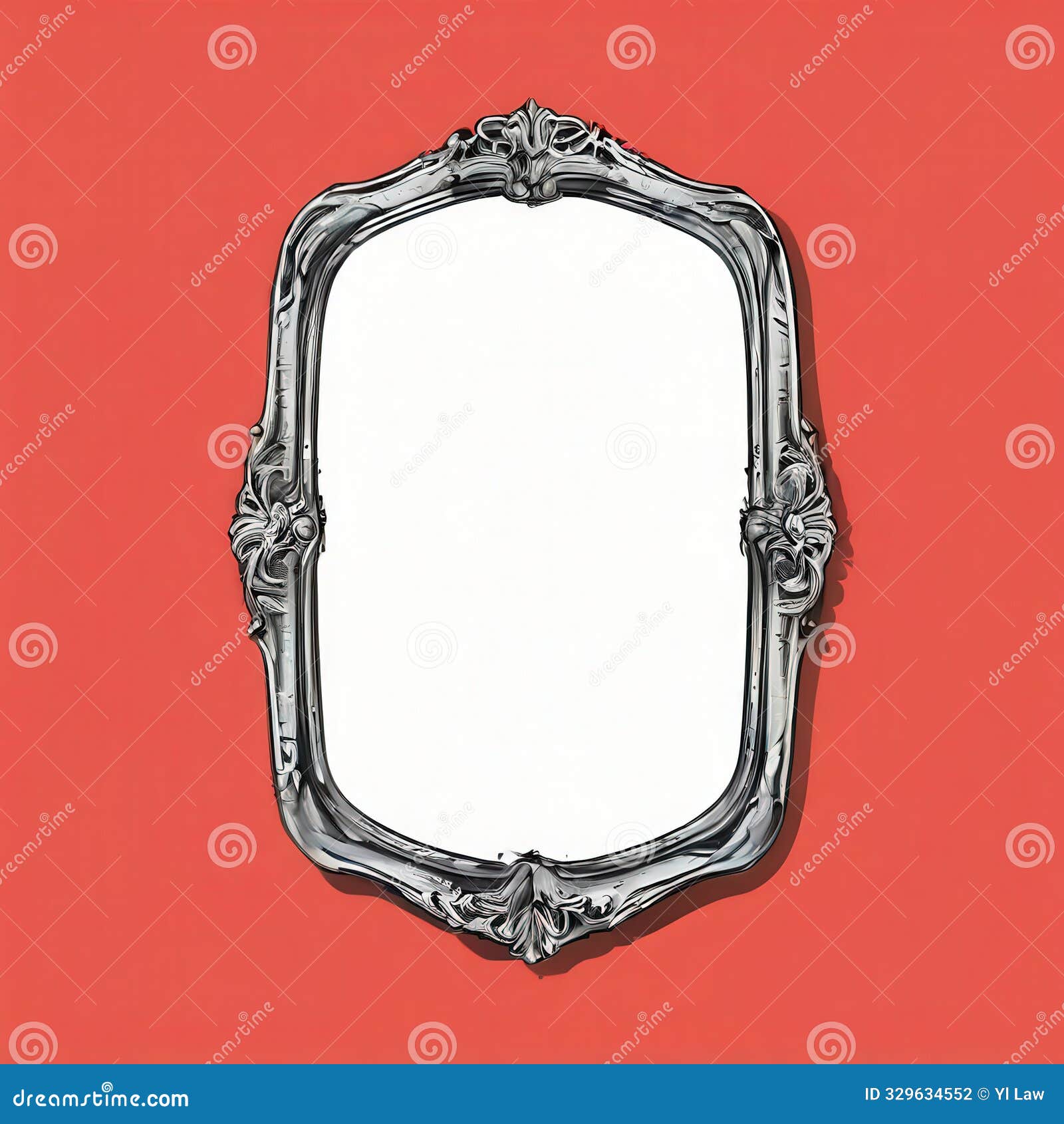 The AI Image Generator, Dramatic Gothic Frame with Intricate Designs ...