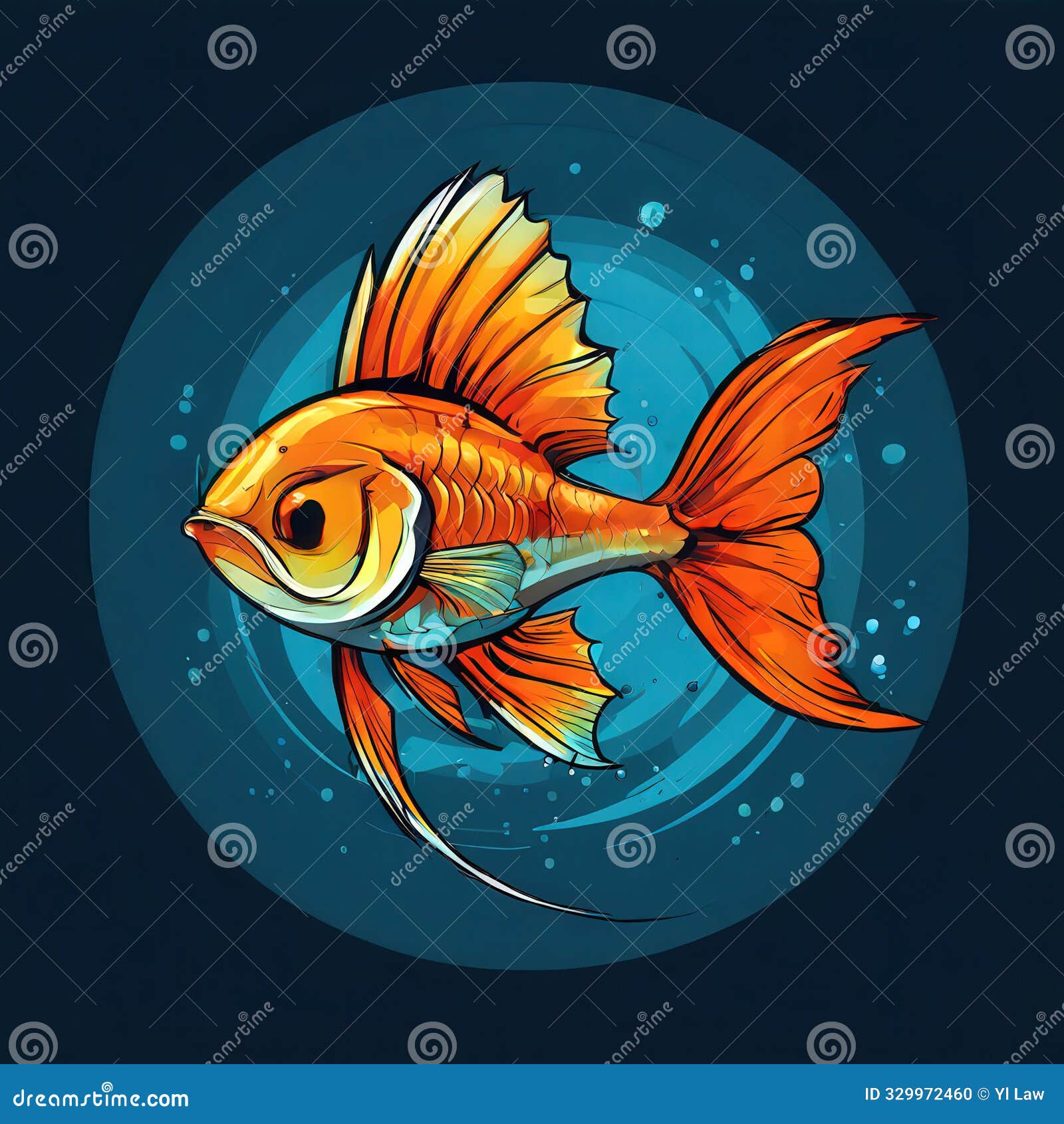 The AI Image Generator, Fish in Aquarium Editorial Image - Image of ...