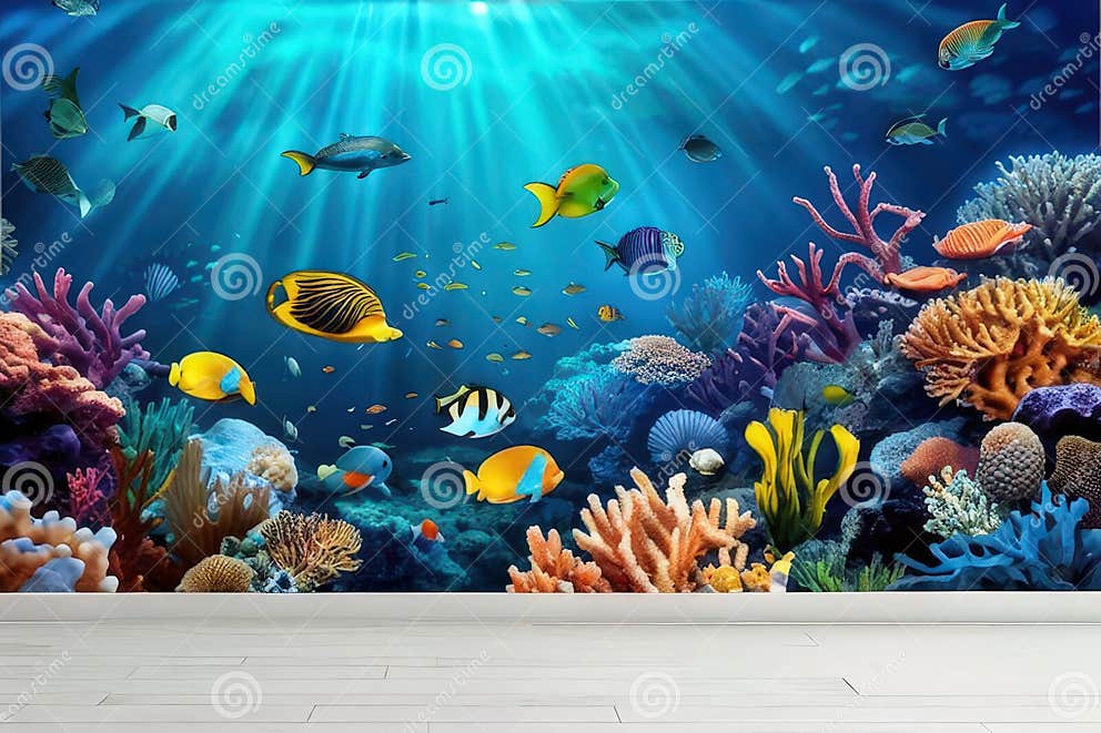 The AI Image Generator, Fish in Aquarium Editorial Photo - Image of ...