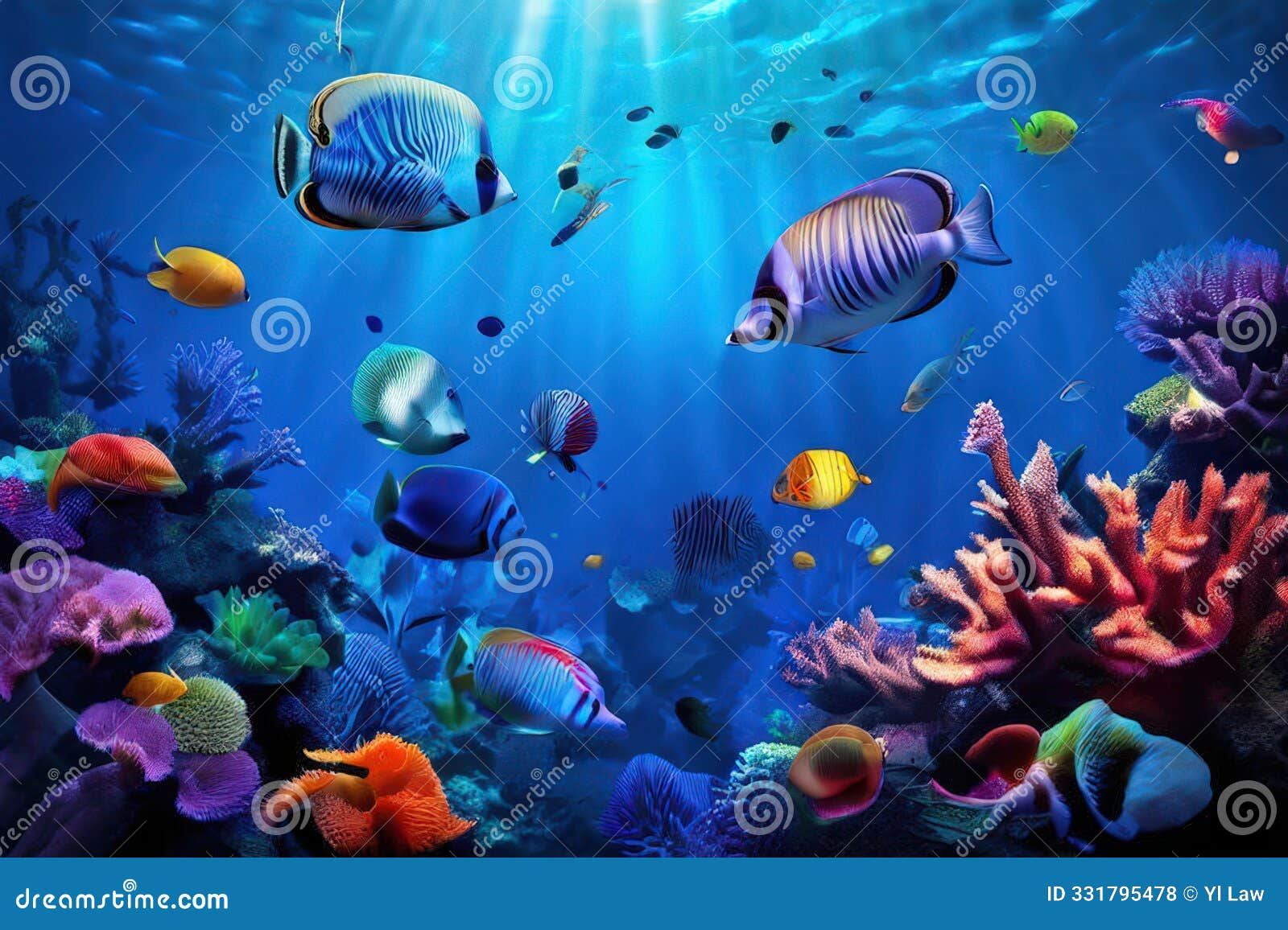 The AI Image Generator, Fish in Aquarium Editorial Stock Photo - Image ...