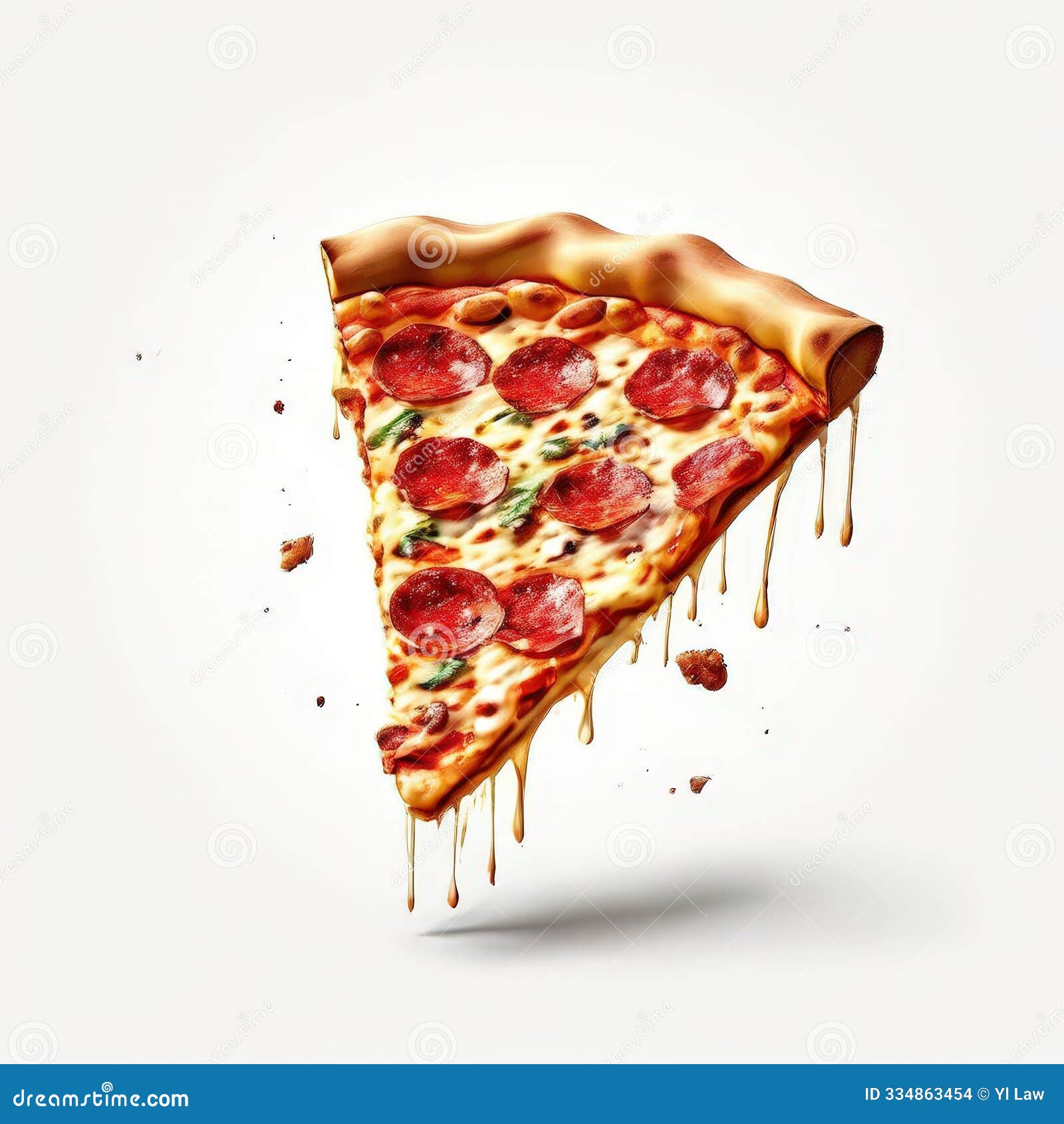 The AI Image Generator, Floating Pizza Slice Editorial Stock Image ...