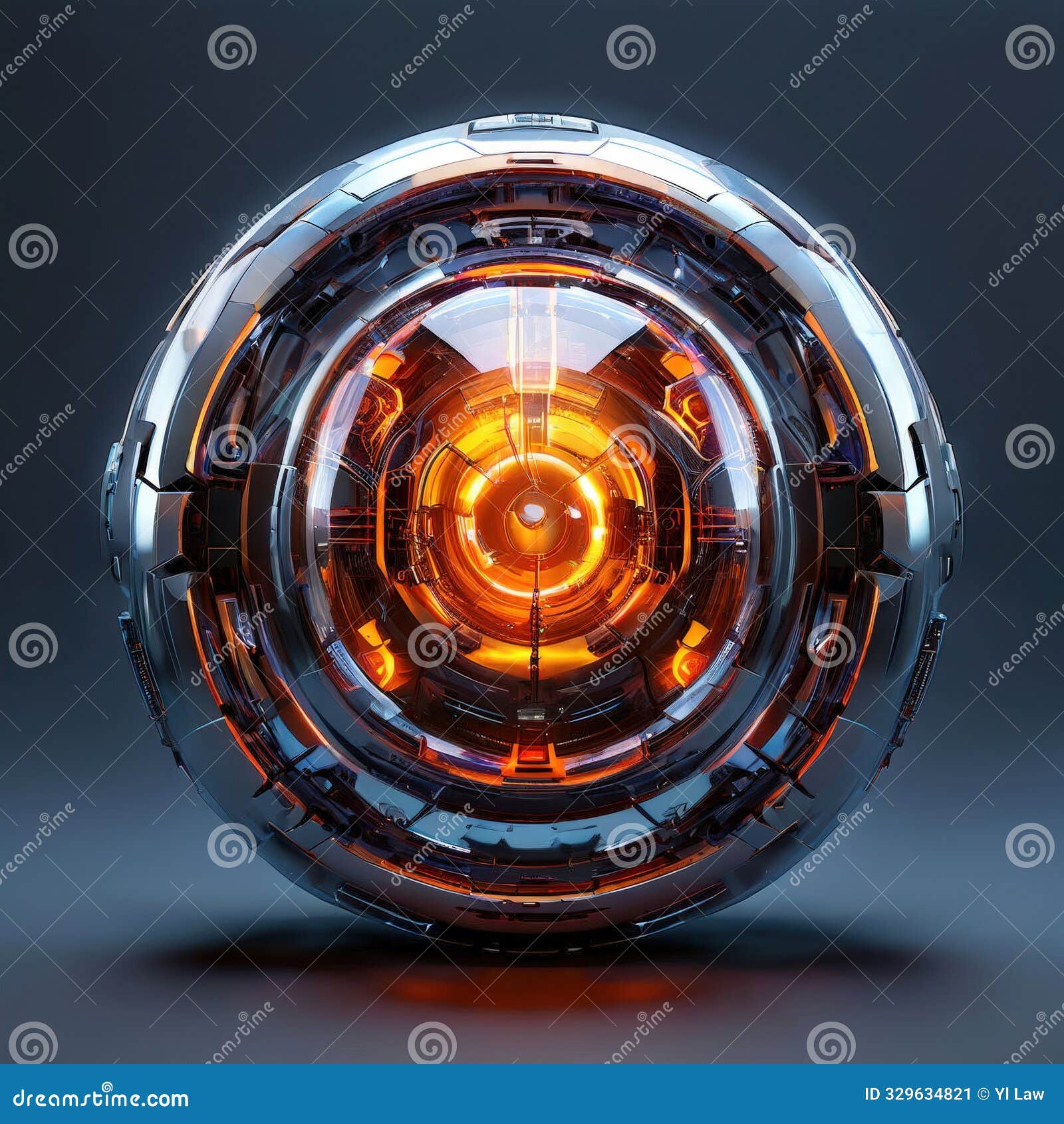 An AI Image Generator, Futuristic Digital Interface Immersive ...