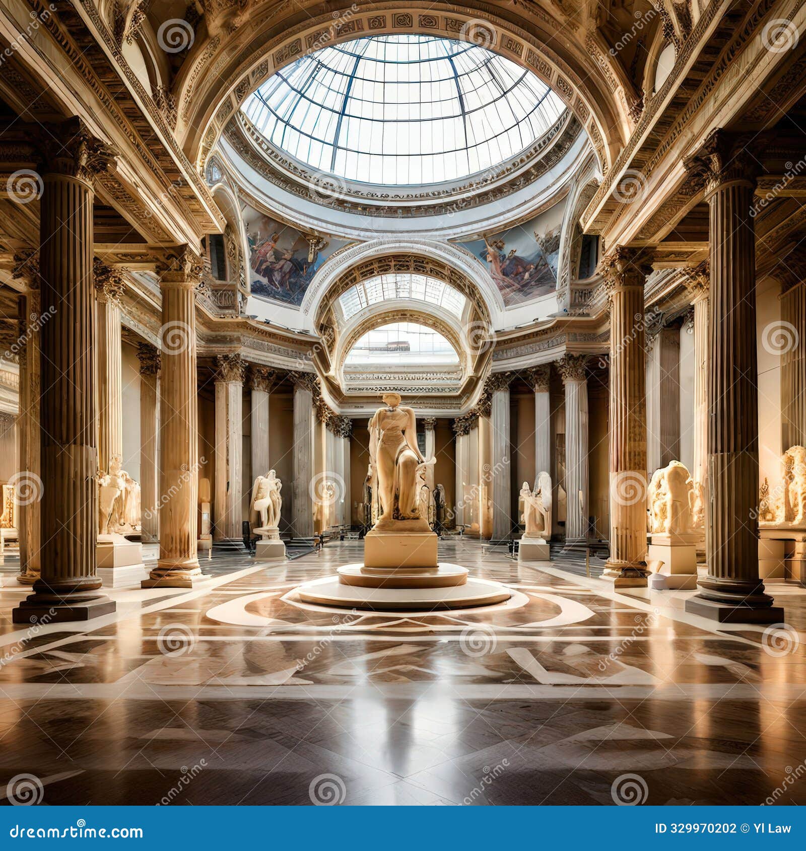 The AI Image Generator, Interior of a Gothic Palace Editorial ...