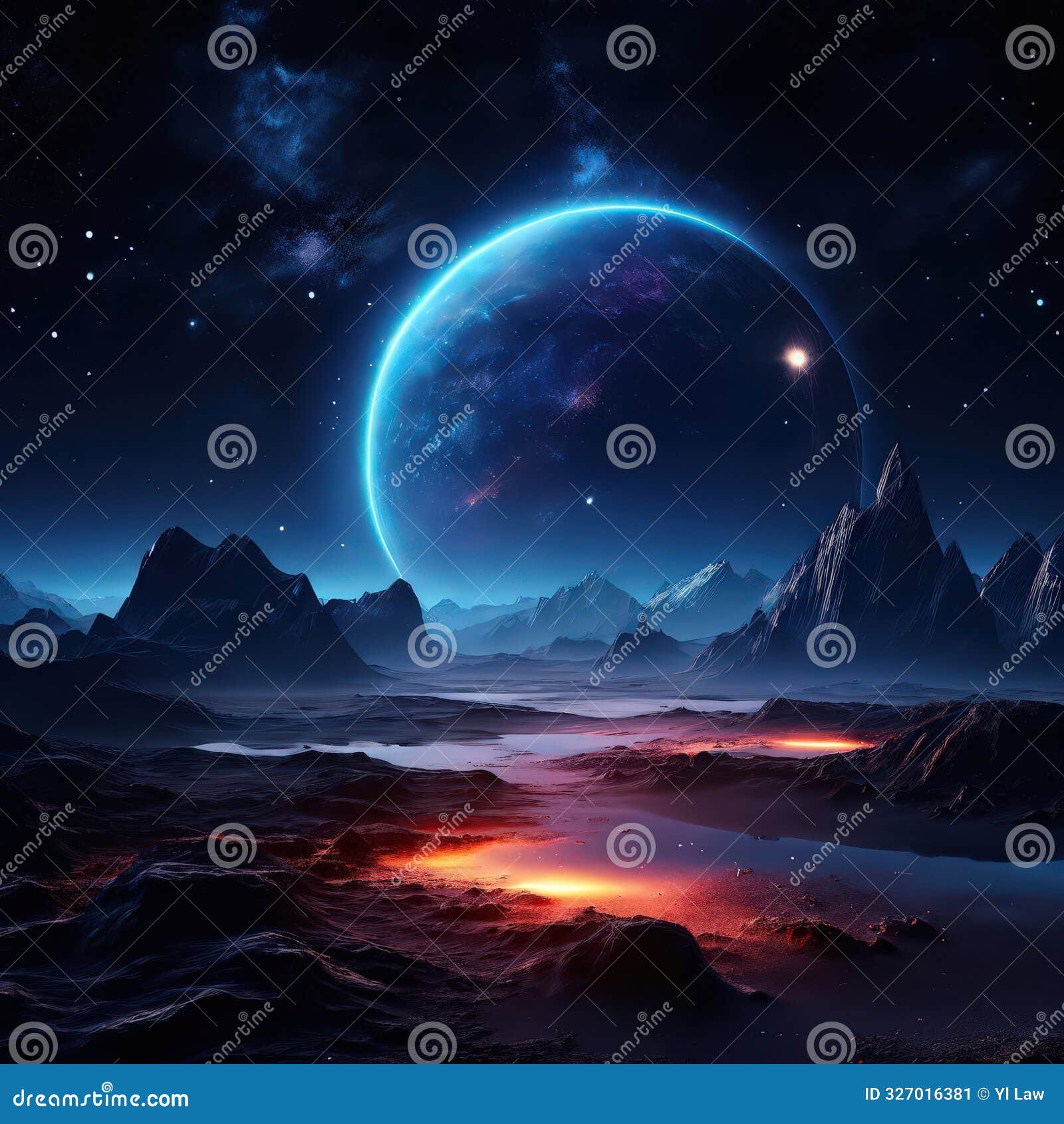 The AI Image Generator, Night Sky and Moon Editorial Photo - Image of ...