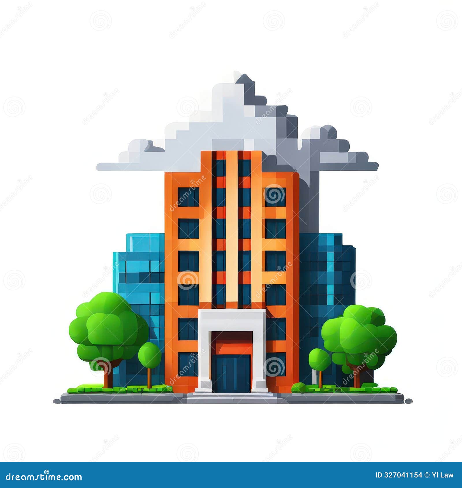 The AI Image Generator, Pixel Art Game Building Editorial Stock Image ...