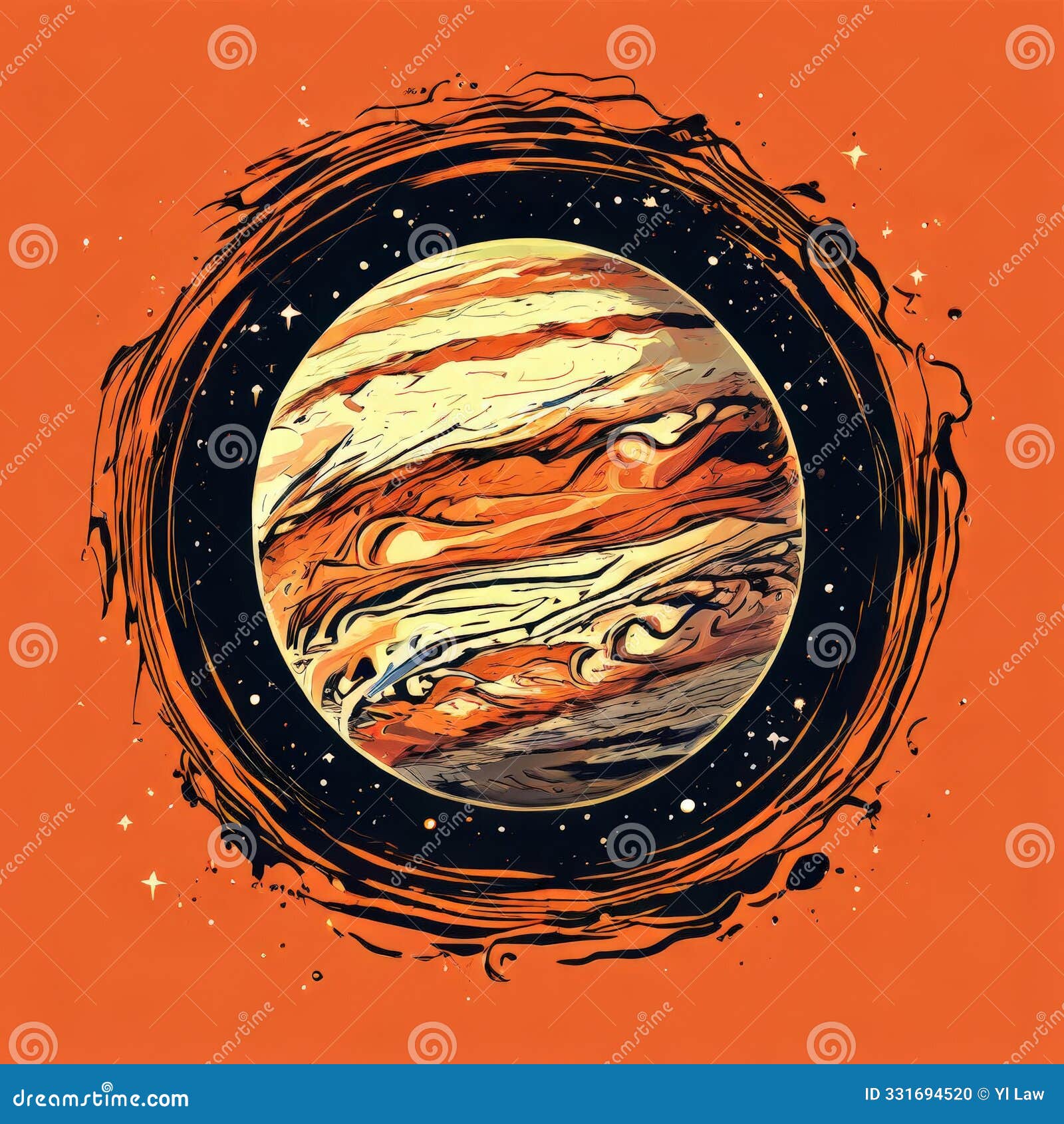 The AI Image Generator, Planet in Space Editorial Image - Image of ...