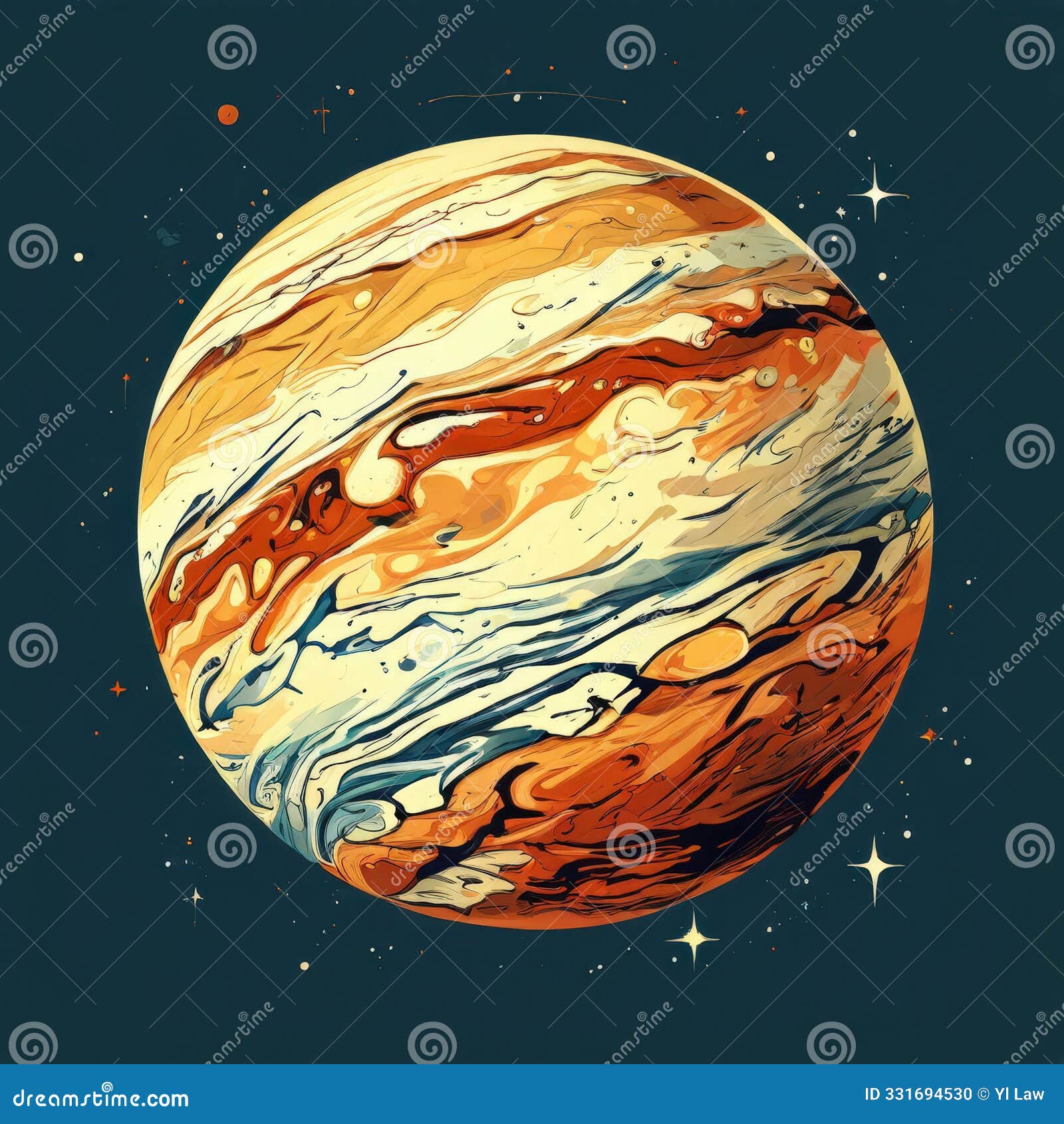 The AI Image Generator, Planet in Space Editorial Image - Image of ...
