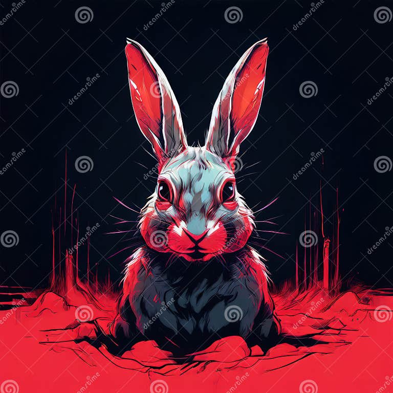 The AI Image Generator, Rabbit in a Soldier Costume Editorial Image ...