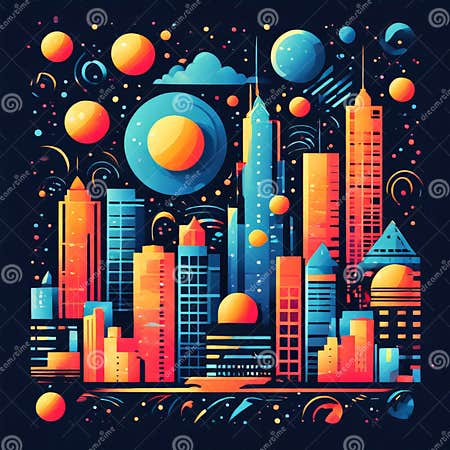 AI Image Generator, Random Geometric Shapes Wireframe Background and ...