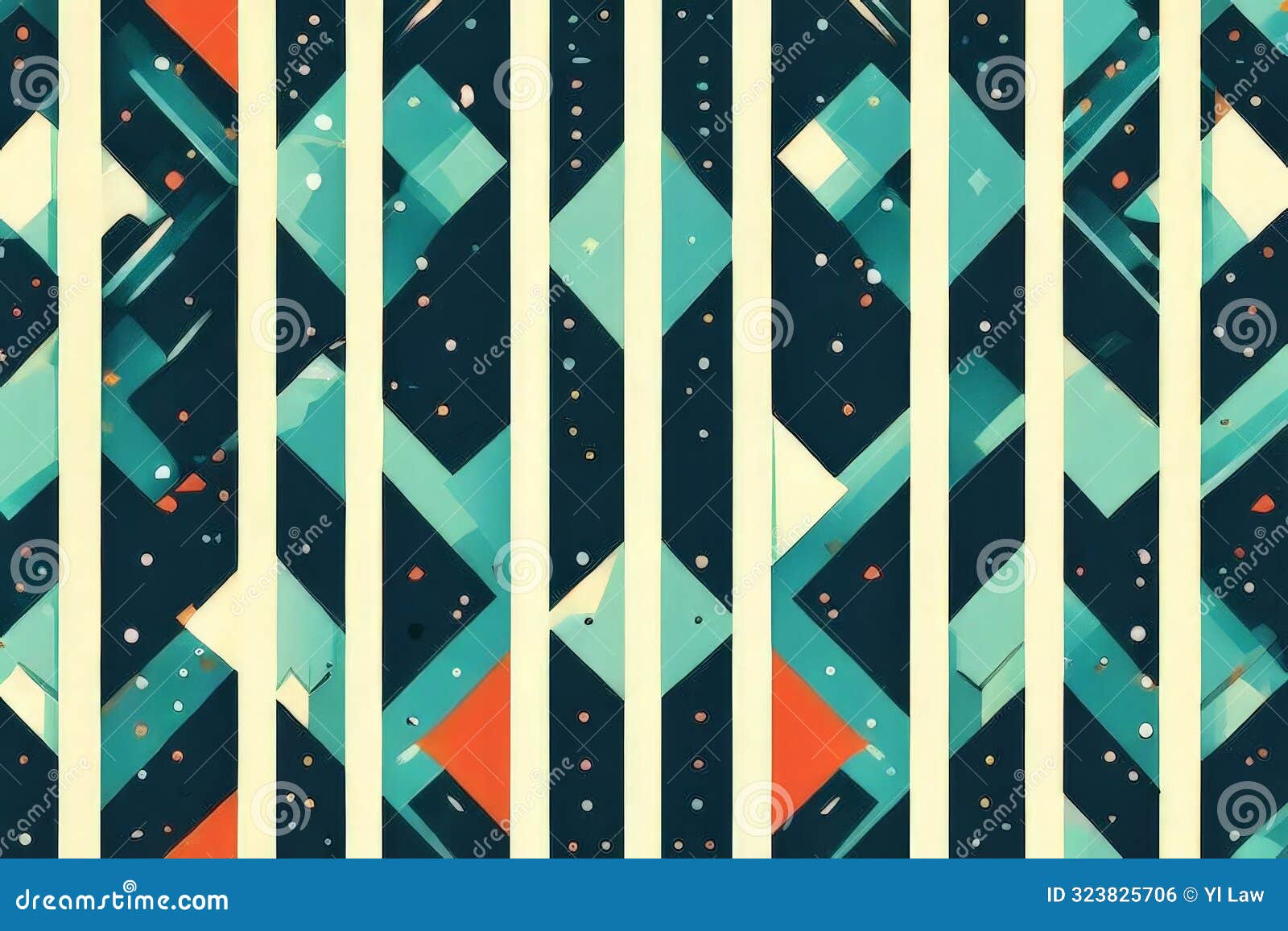 AI Image Generator, Random Geometric Shapes Wireframe Background and ...