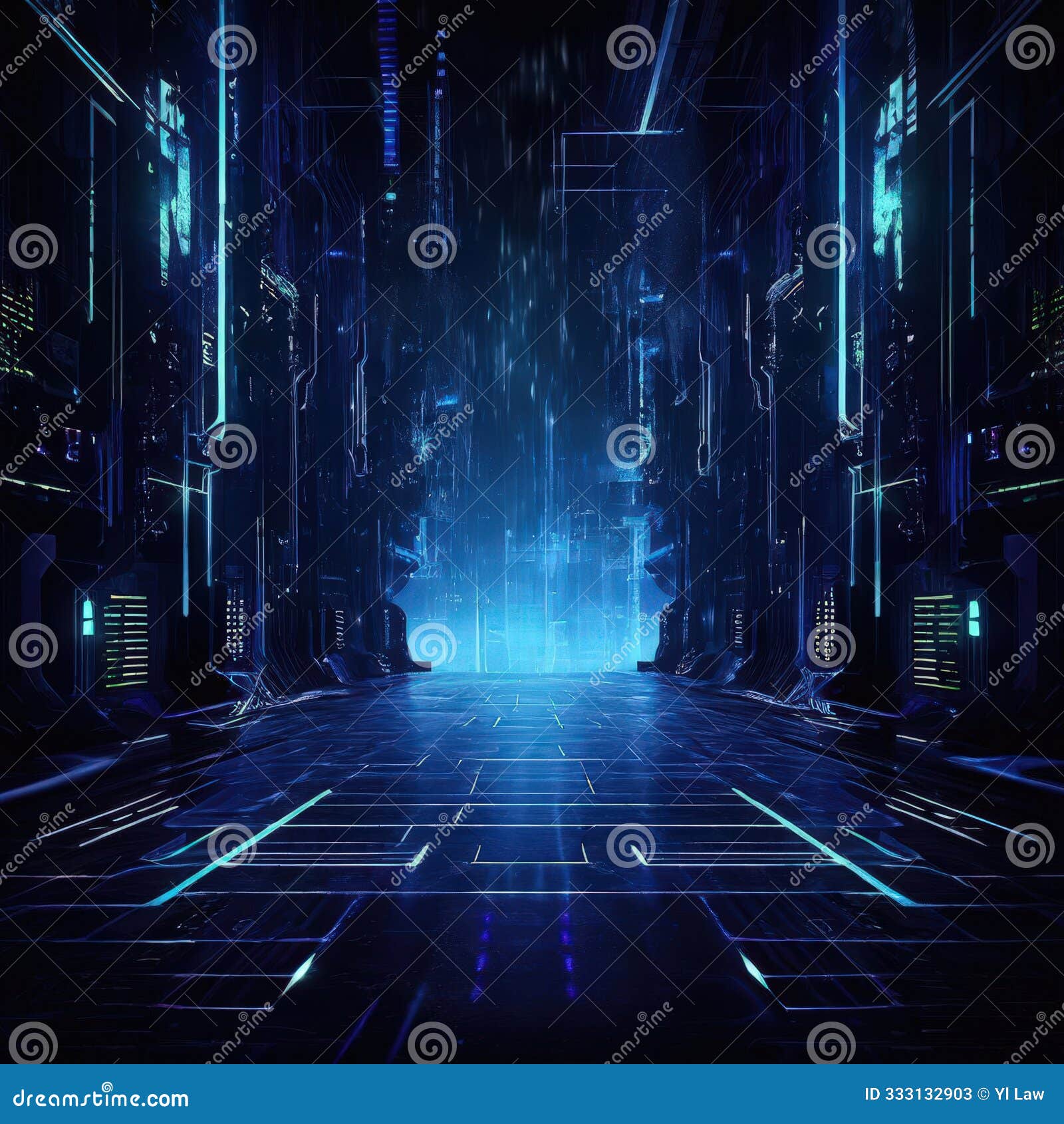 The AI Image Generator, Tech Cityscape Background Editorial Stock Photo ...