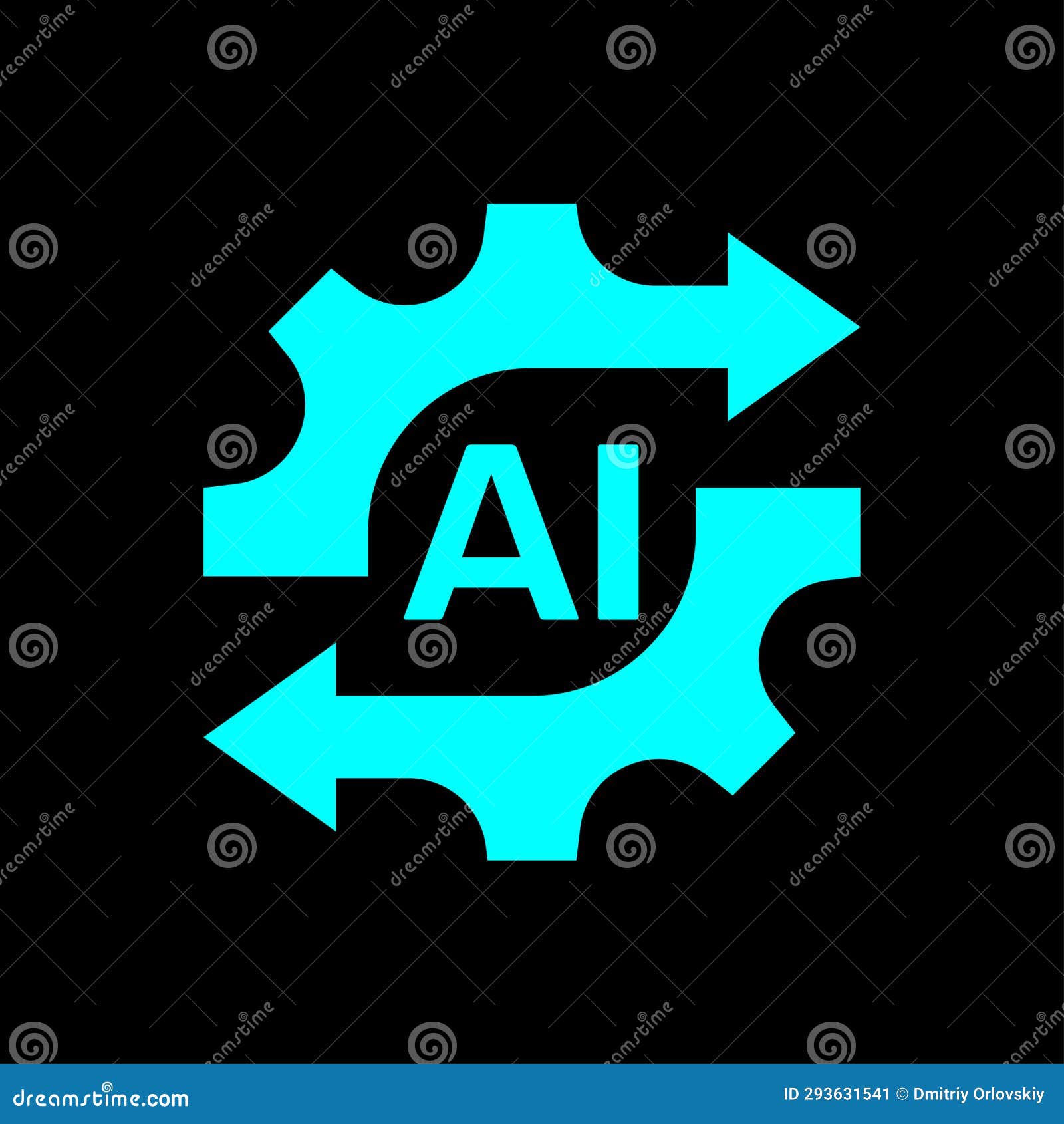 AI Integration Processing, AI Technology of Integration. Artificial ...