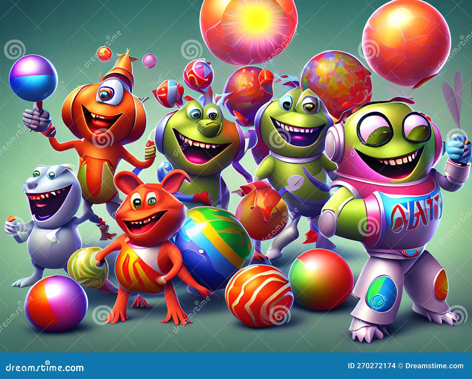 AI Joke - Funny Cheerful Robot, Generative AI Illustration Stock ...