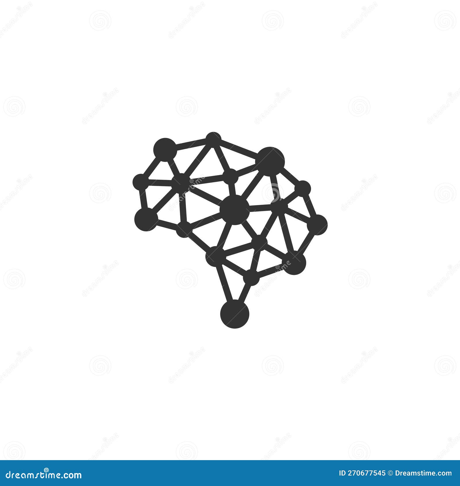 AI Line Icon. Vector Signs for Web Graphics. Stock Illustration ...