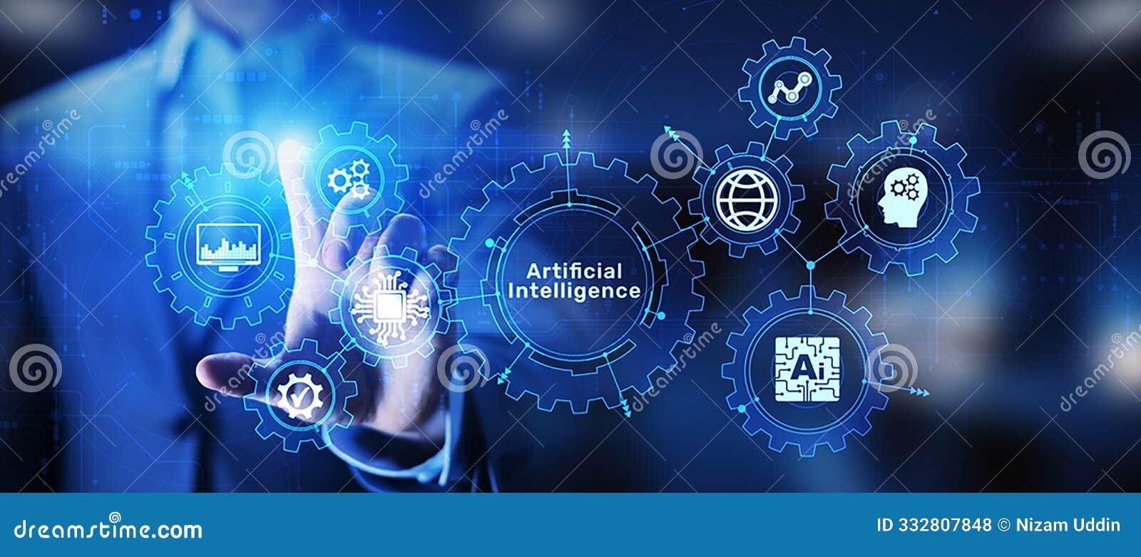 AI and Machine Learning in Business and Industrial Manufacturing Stock ...